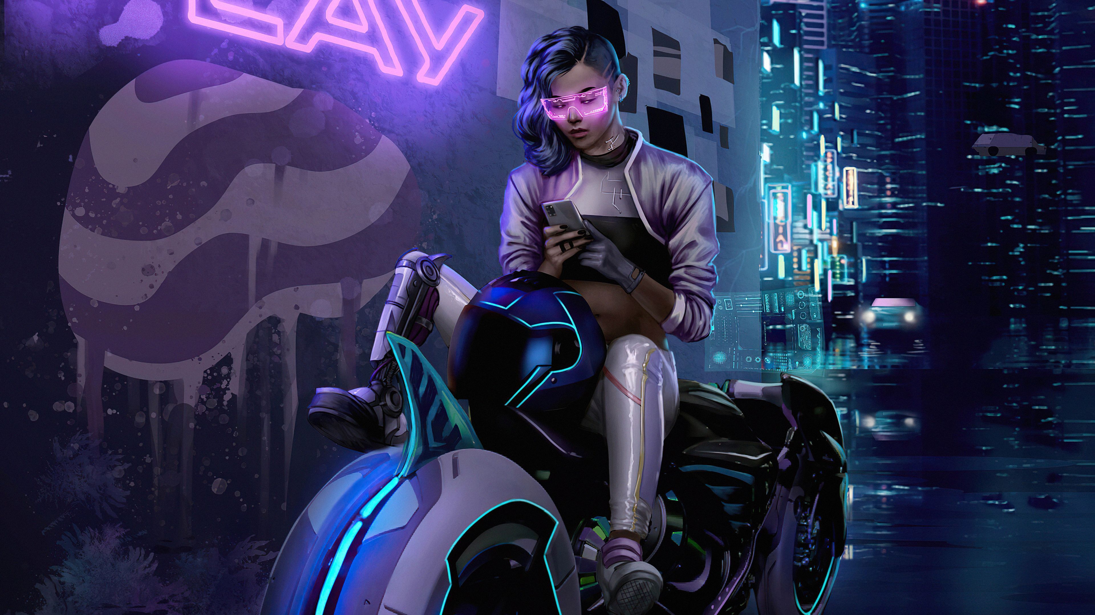 Futuristic Girl Wallpapers - Top Free Futuristic Girl Backgrounds ...