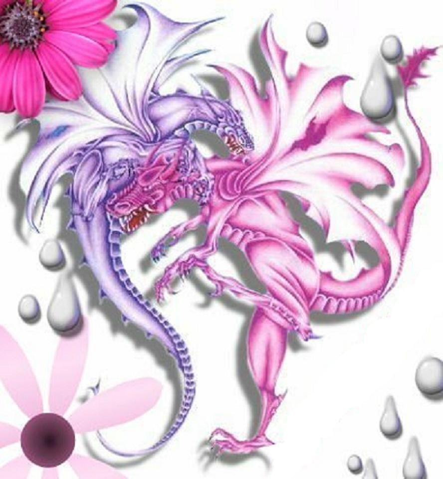 Pink Dragon Wallpapers - Top Free Pink Dragon Backgrounds - WallpaperAccess