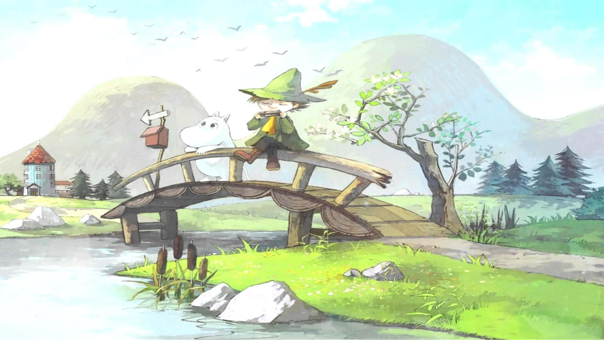 Snufkin Wallpapers - Top Free Snufkin Backgrounds - WallpaperAccess