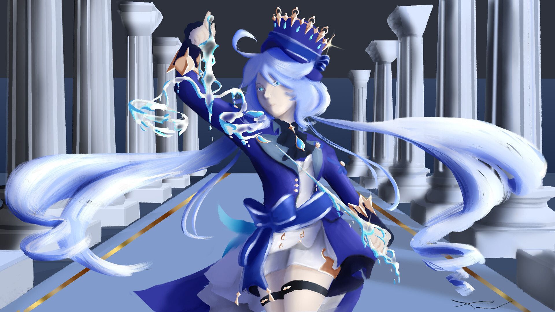 Focalors Wallpapers - Top Free Focalors Backgrounds - WallpaperAccess