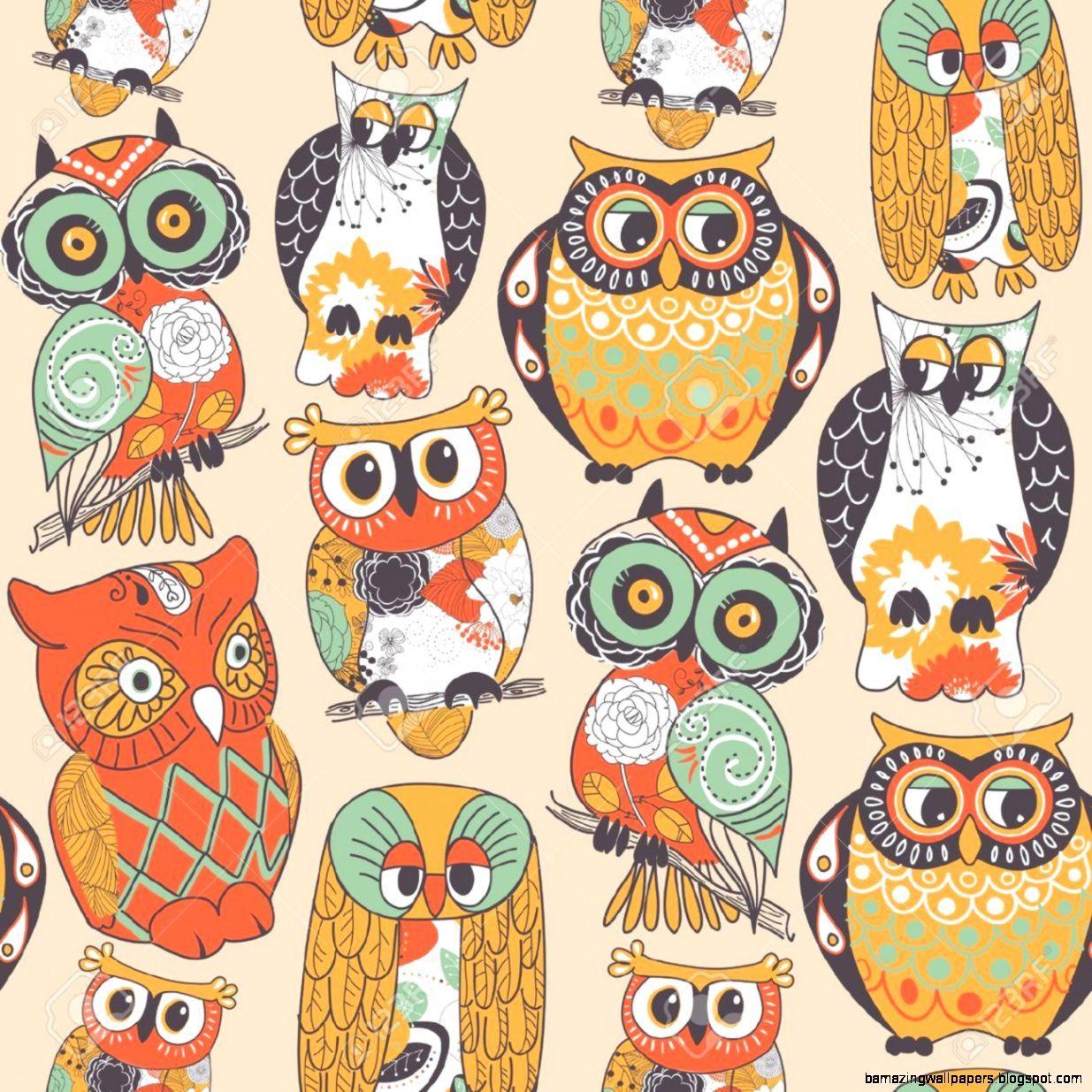 Owl Pattern Wallpapers - Top Free Owl Pattern Backgrounds - WallpaperAccess