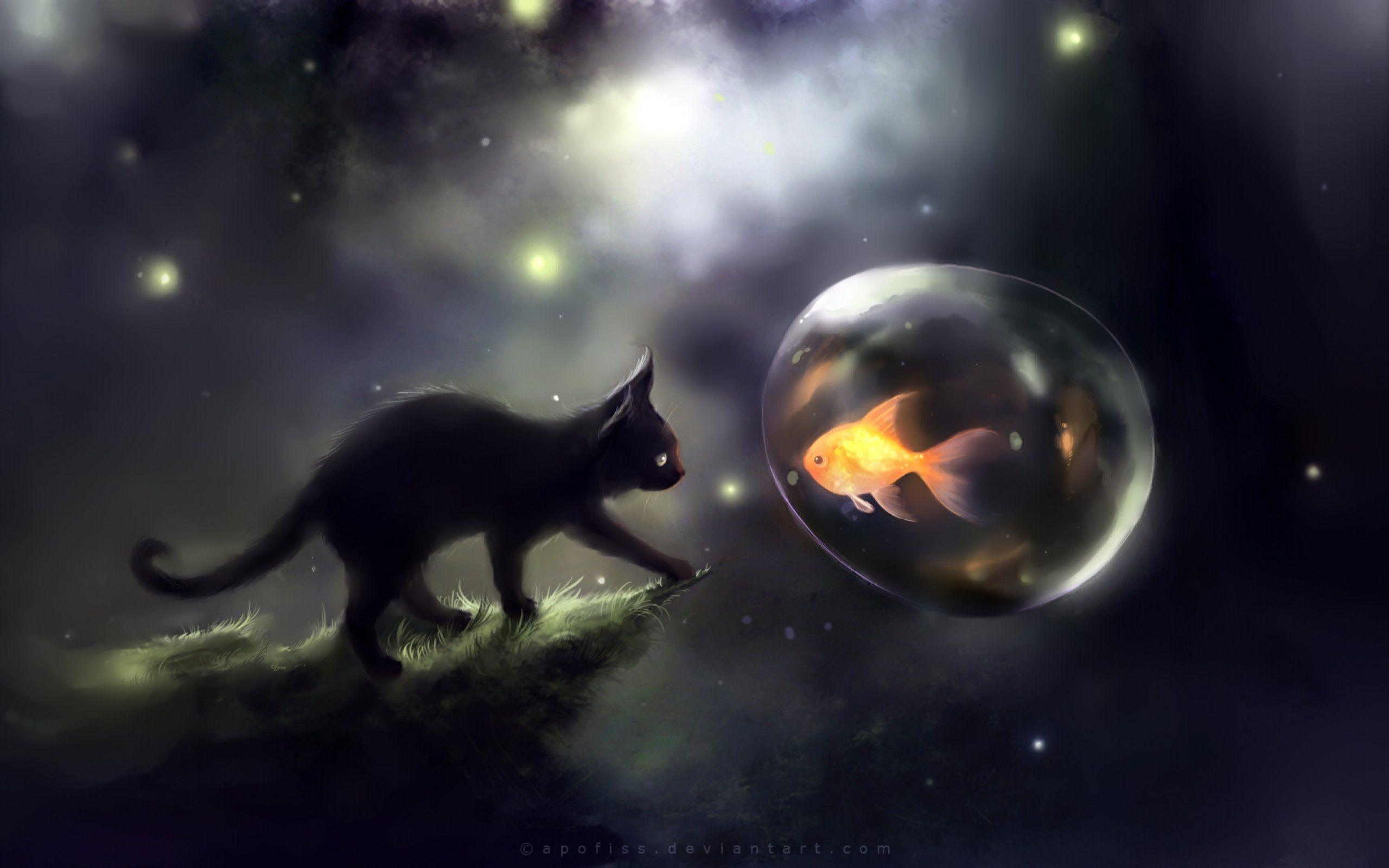 Fantasy Cat Wallpapers - Top Free Fantasy Cat Backgrounds - WallpaperAccess