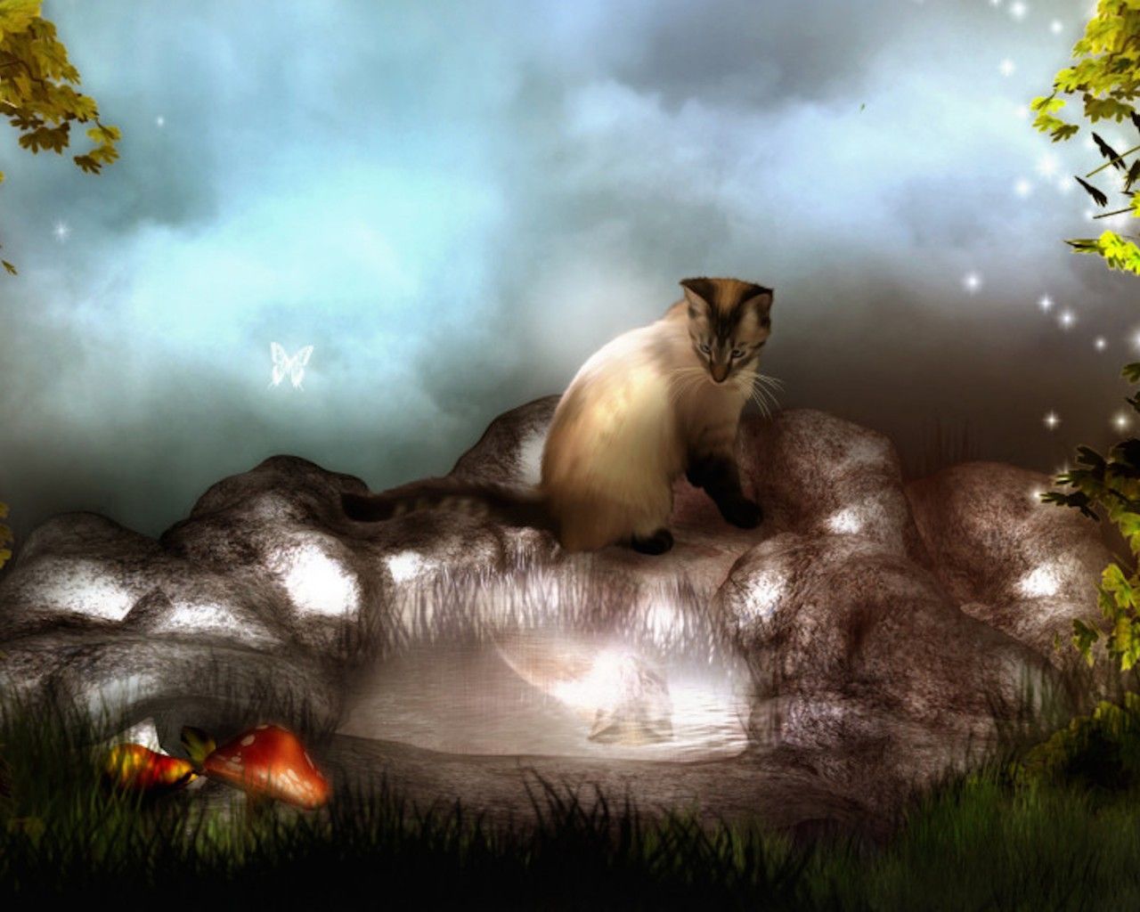 Fantasy Cat Wallpapers - Top Free Fantasy Cat Backgrounds - WallpaperAccess