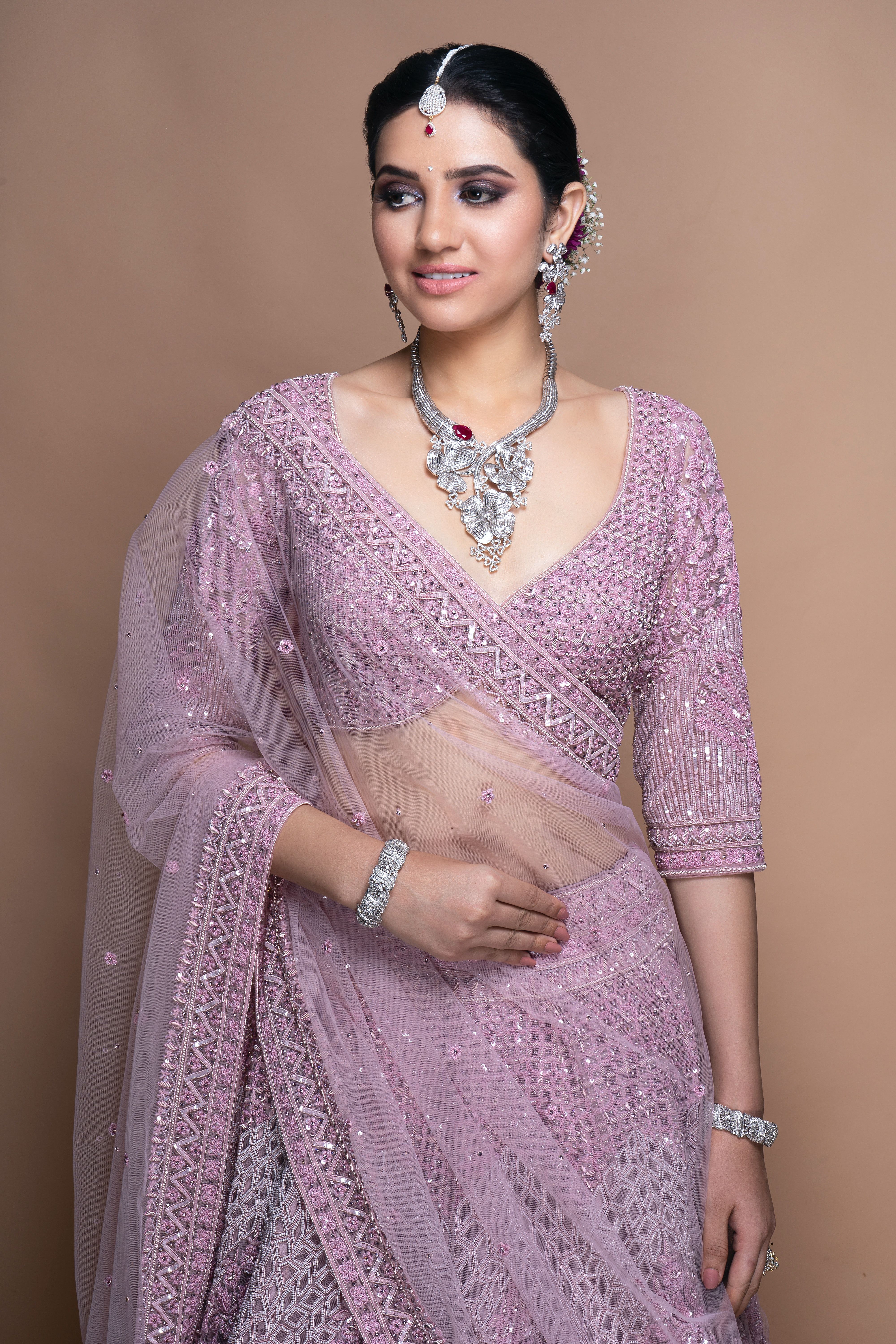 Saree Model Wallpapers - Top Free Saree Model Backgrounds - WallpaperAccess