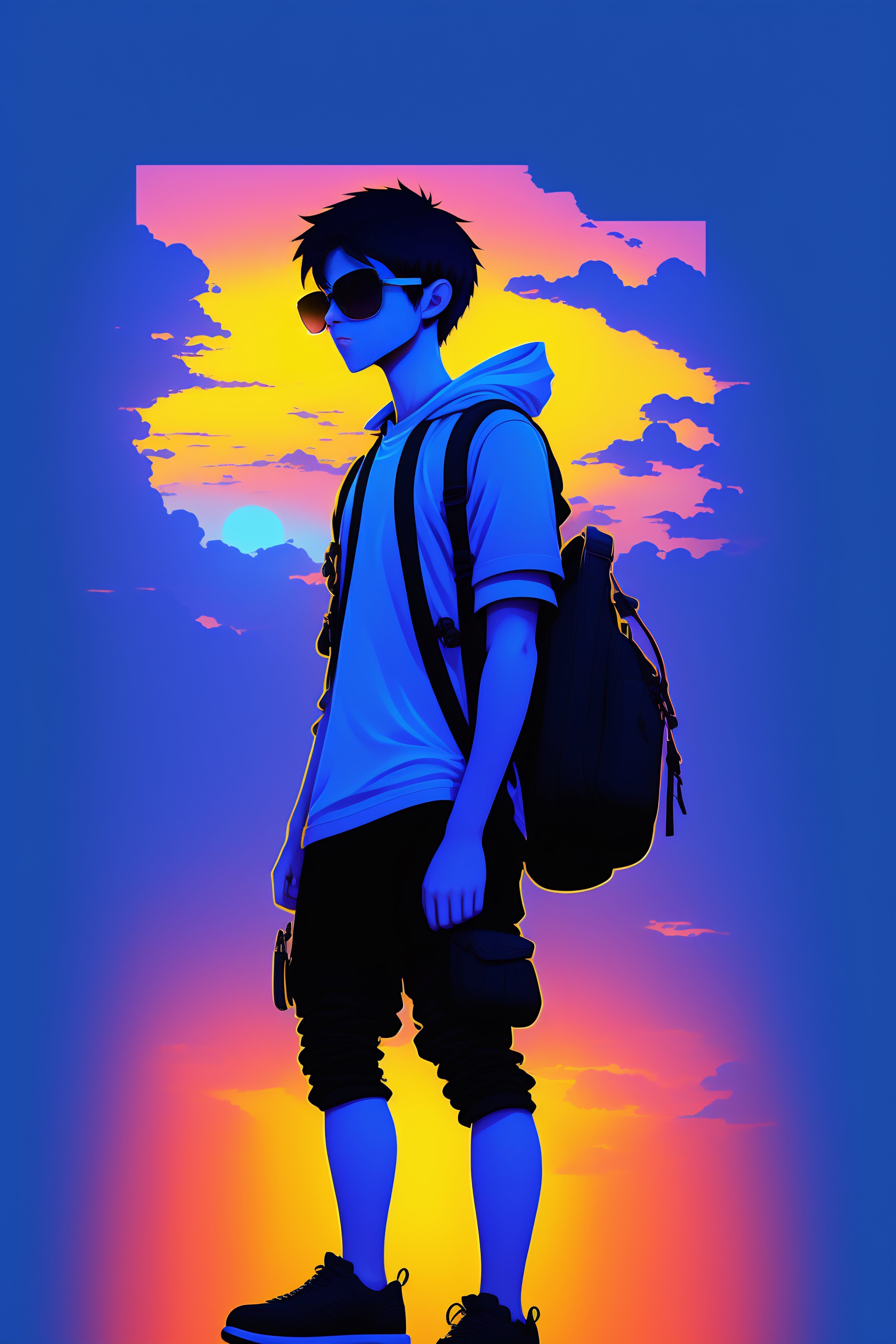 Chill Anime Boy Wallpapers - Top Free Chill Anime Boy Backgrounds ...