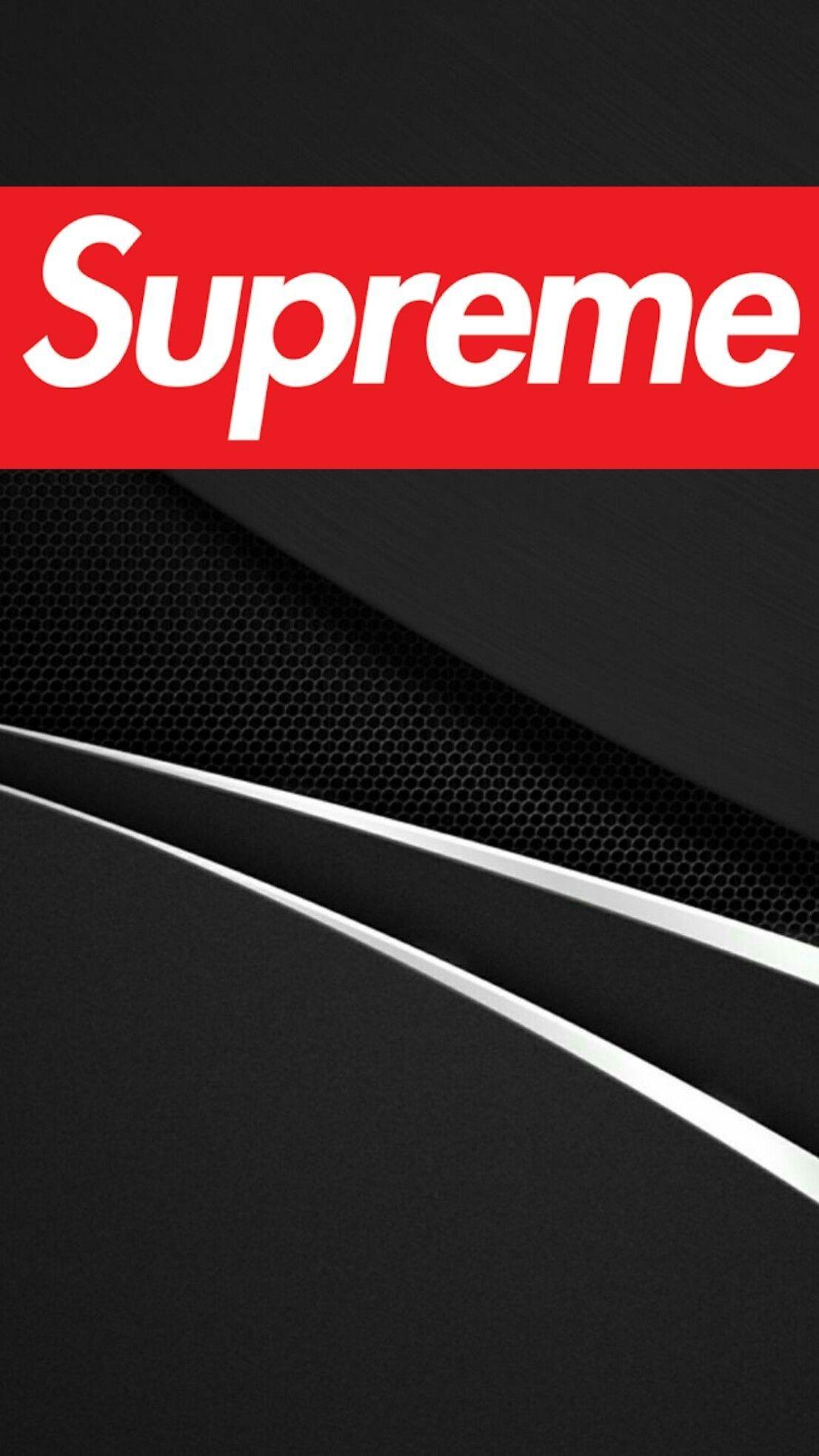 Black Supreme Logo Wallpapers - Top Free Black Supreme Logo Backgrounds ...