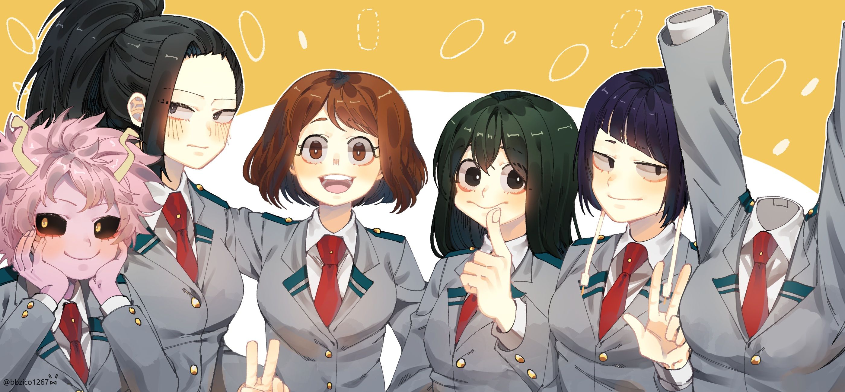 MHA Girls Wallpapers - Top Free MHA Girls Backgrounds - WallpaperAccess