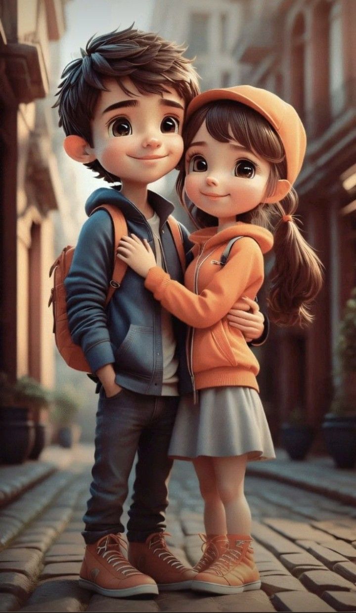 Romantic Cartoon Wallpapers - Top Free Romantic Cartoon Backgrounds - WallpaperAccess