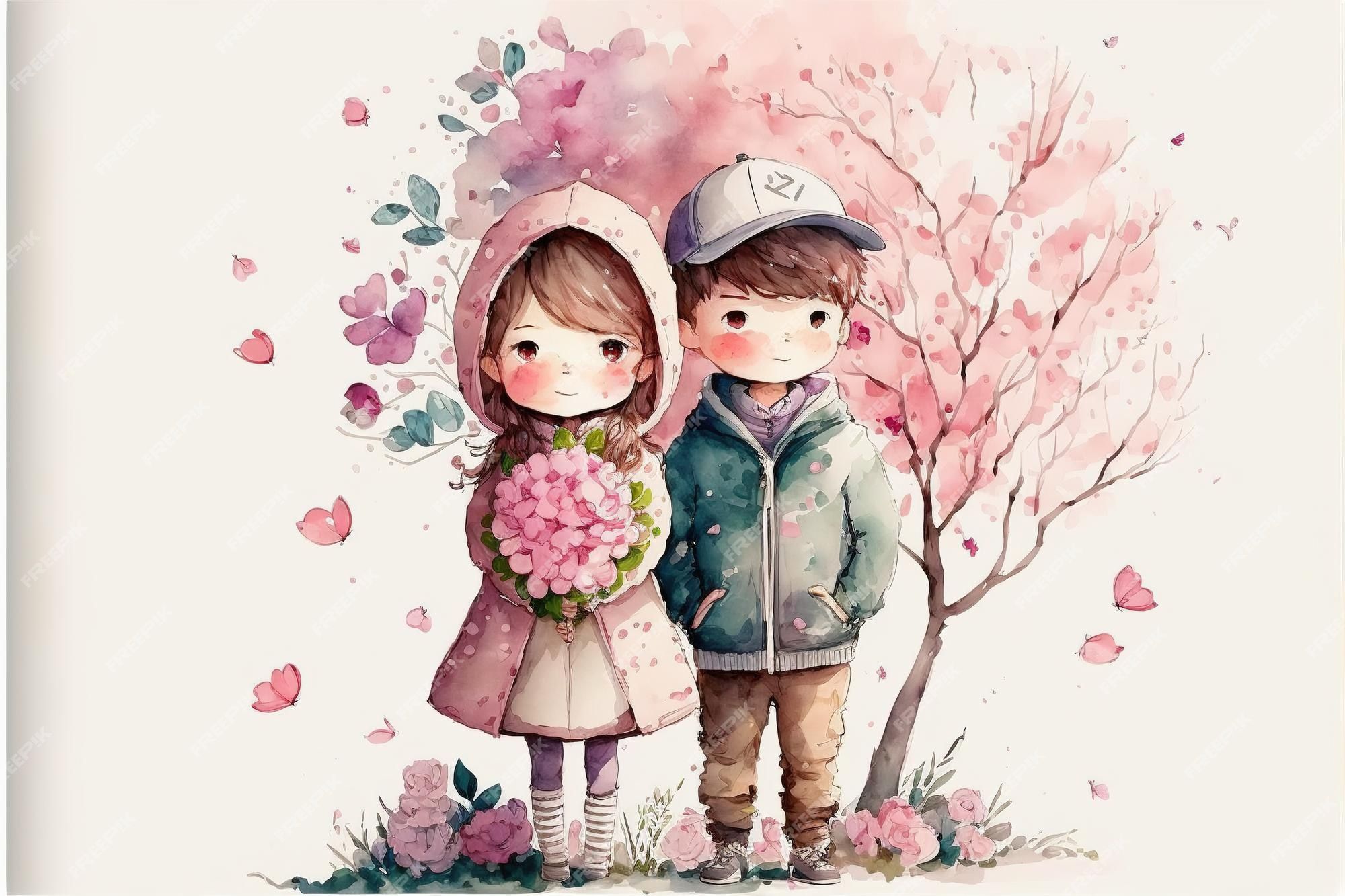 Romantic Cartoon Wallpapers - Top Free Romantic Cartoon Backgrounds ...