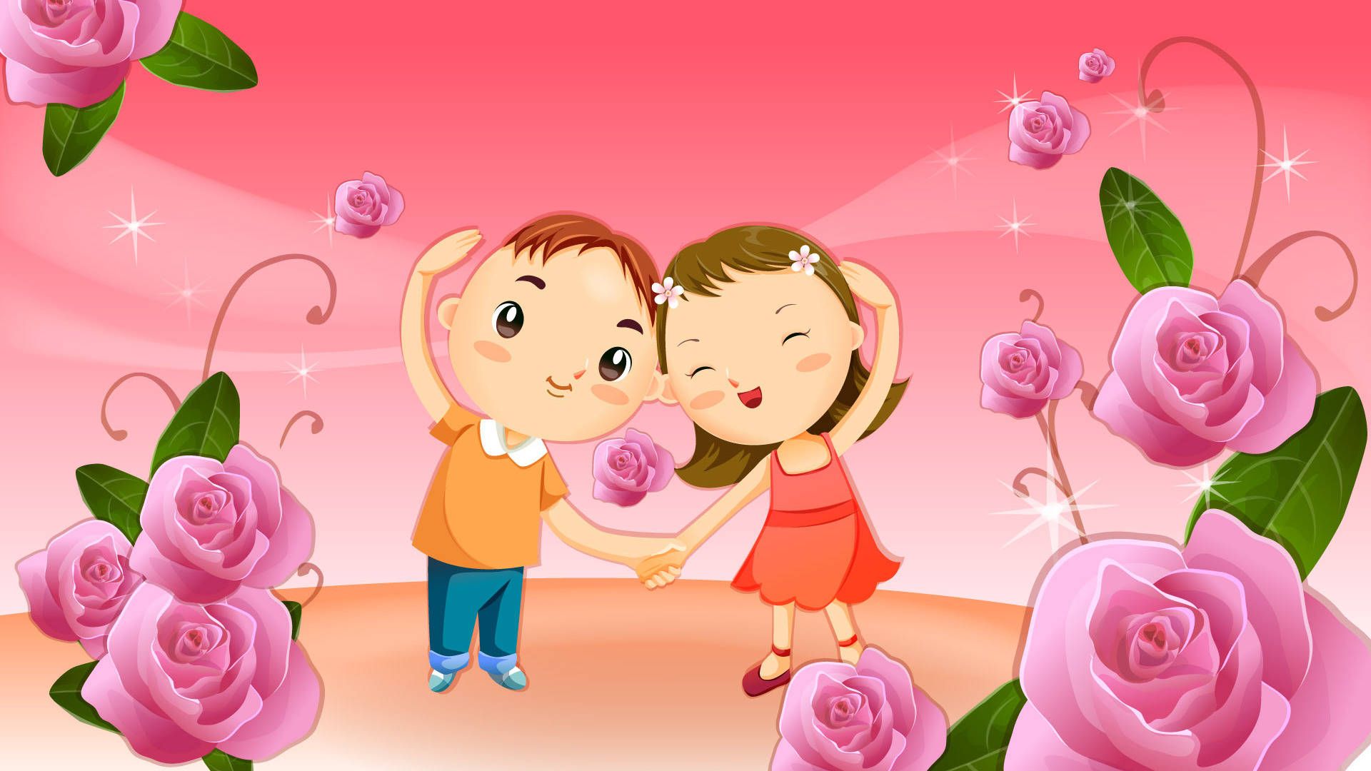 Romantic Cartoon Wallpapers - Top Free Romantic Cartoon Backgrounds ...