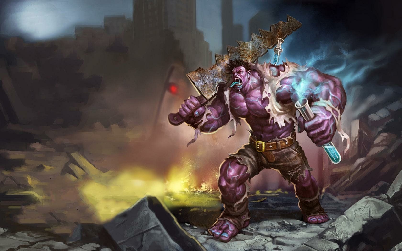 Dr. Mundo Wallpapers - Top Free Dr. Mundo Backgrounds - WallpaperAccess