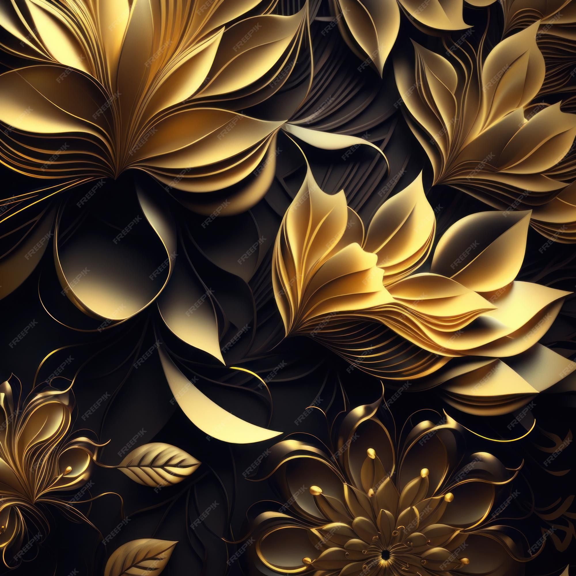 Golden Pattern Wallpapers - Top Free Golden Pattern Backgrounds ...