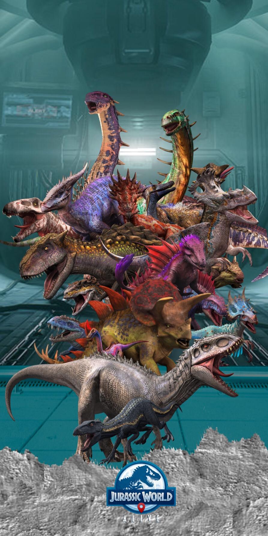 Jurassic World Alive Wallpapers - Top Free Jurassic World Alive ...