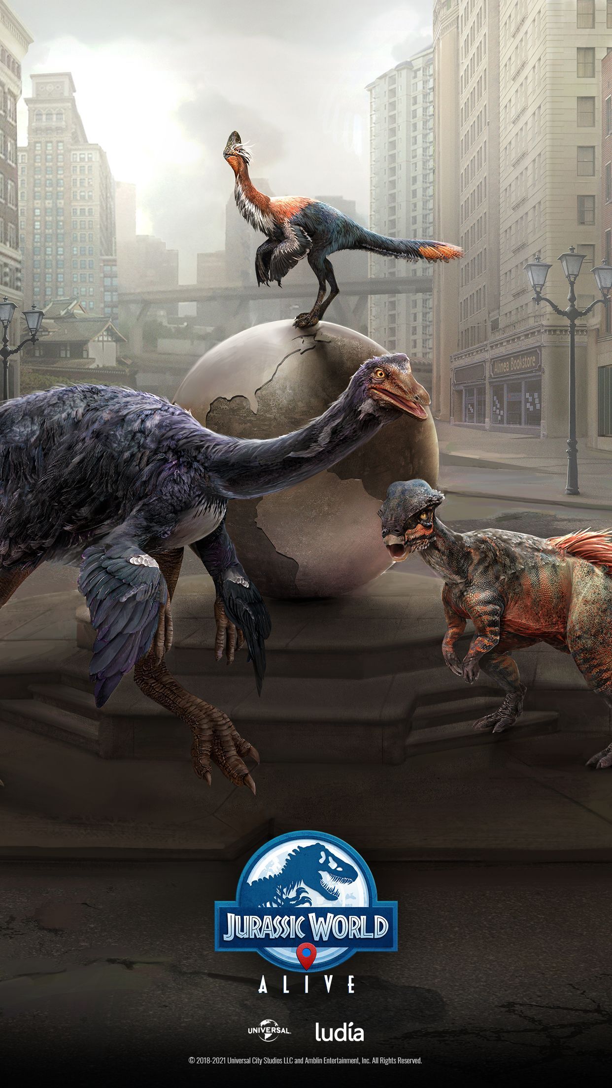 Jurassic World Alive Wallpapers - Top Free Jurassic World Alive ...