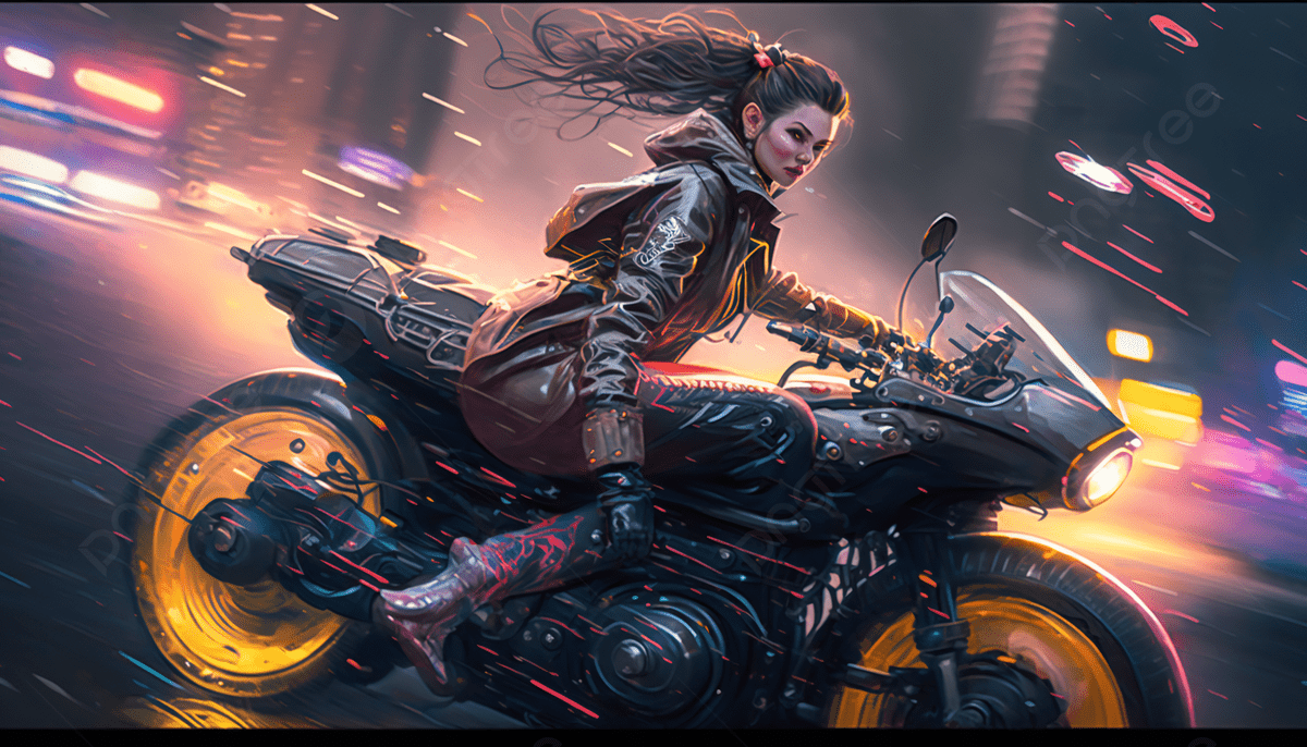 Cyberpunk Motorcycle Wallpapers - Top Free Cyberpunk Motorcycle ...
