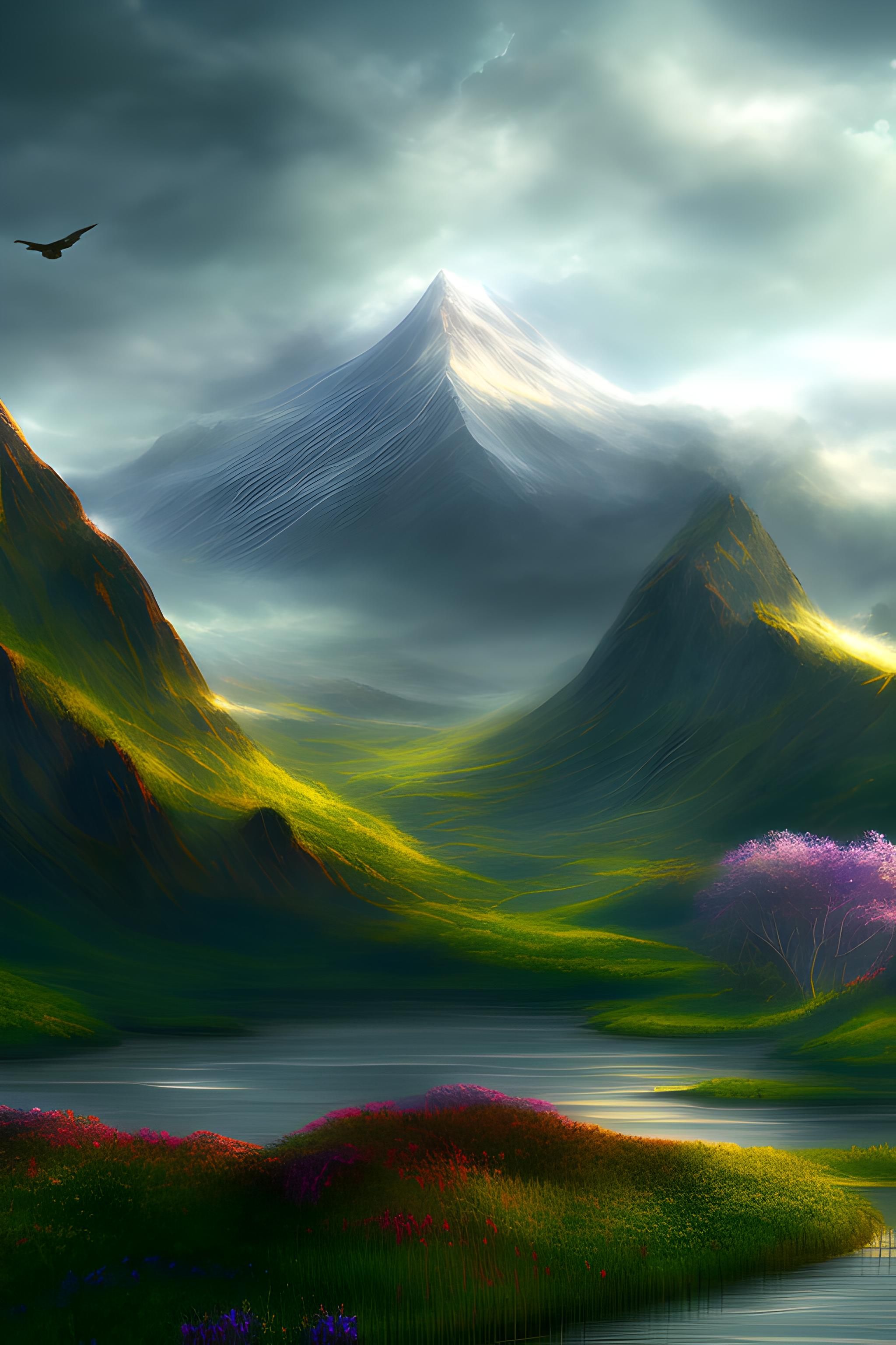 AI Nature Wallpapers - Top Free AI Nature Backgrounds - WallpaperAccess