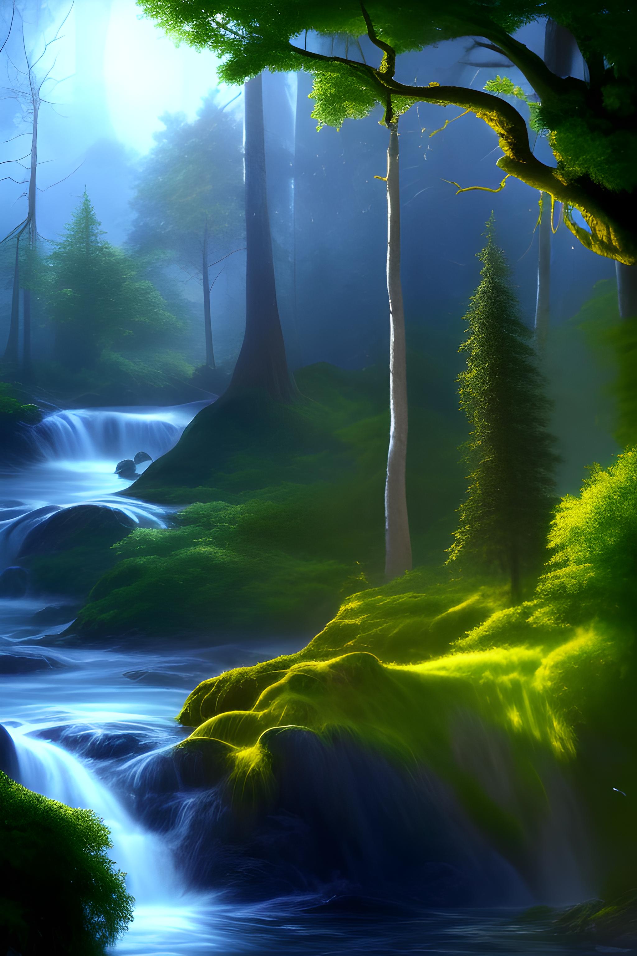 AI Nature Wallpapers - Top Free AI Nature Backgrounds - WallpaperAccess