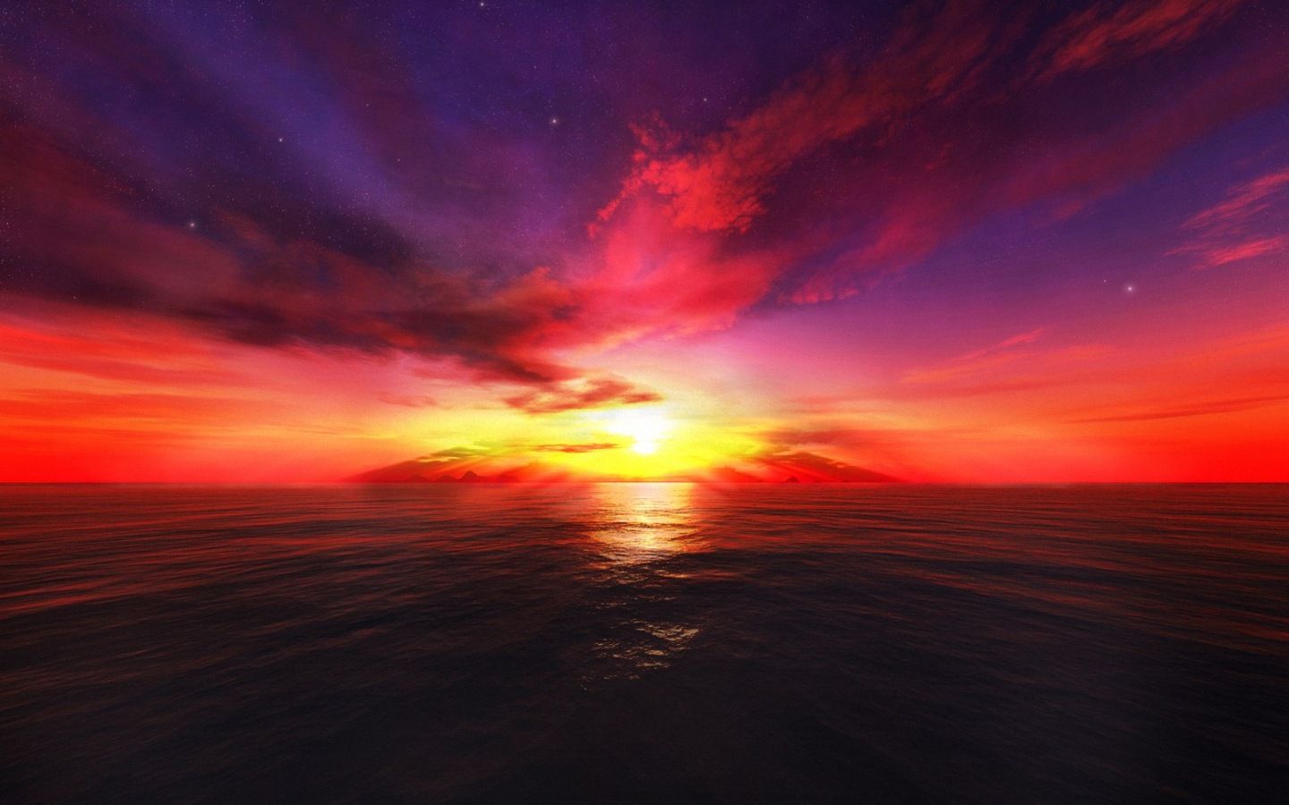 3D Sunset Wallpapers - Top Free 3D Sunset Backgrounds - WallpaperAccess