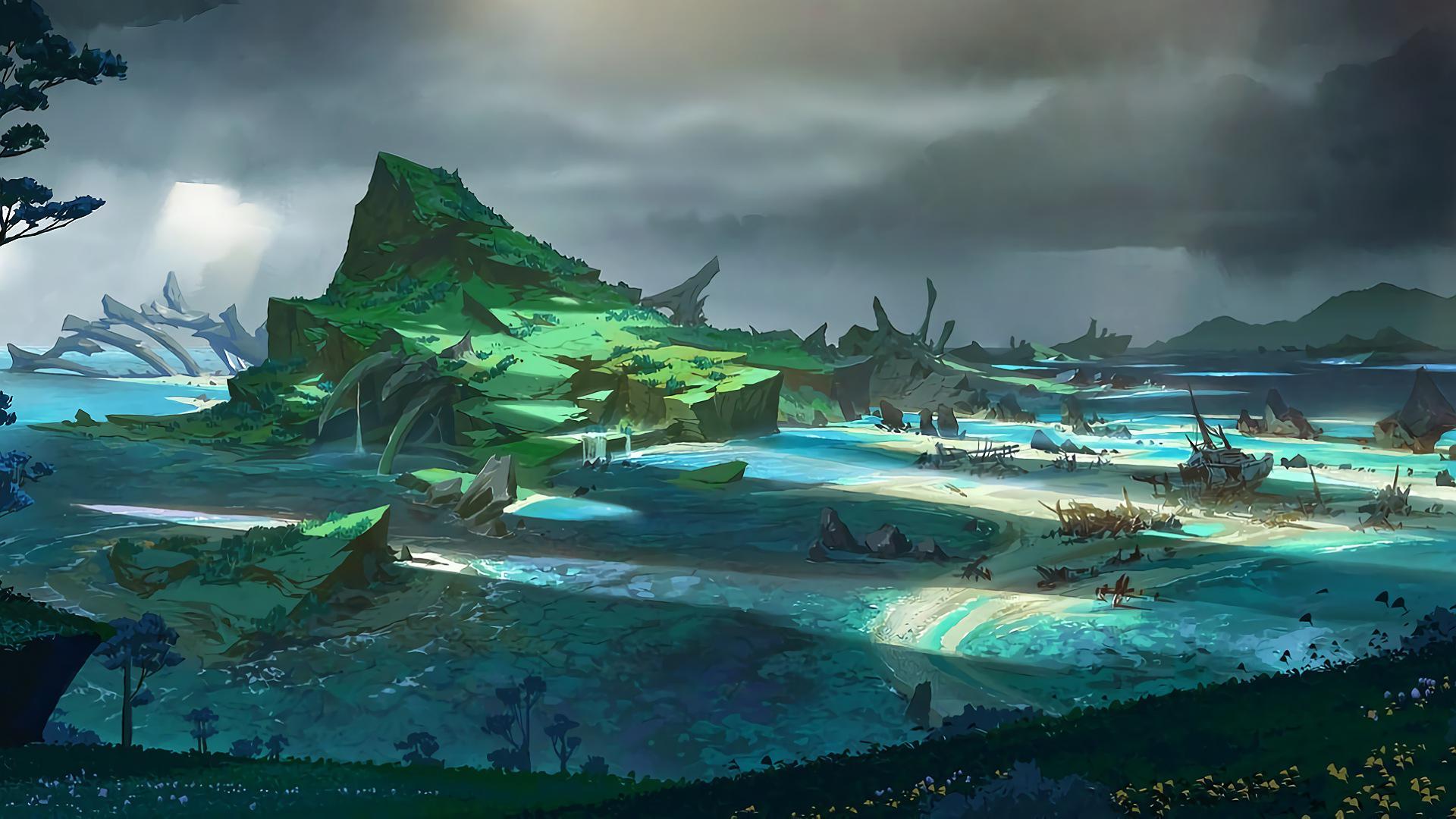 Genshin Impact Landscape Wallpapers - Top Free Genshin Impact Landscape ...