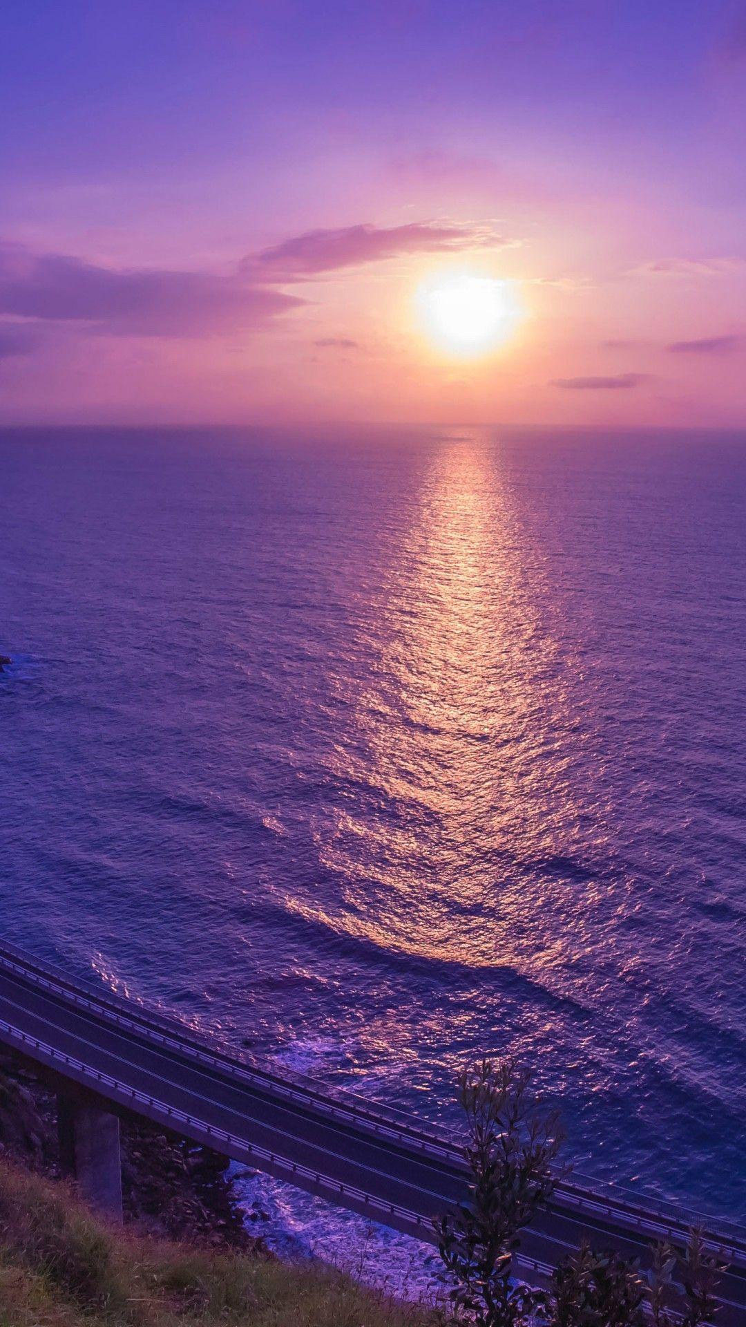 Purple Sunset Wallpapers - Top Free Purple Sunset Backgrounds ...