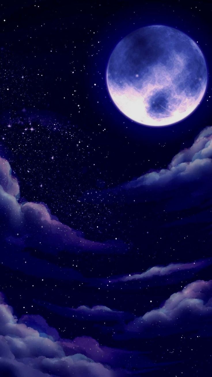 Moon Painting Wallpapers - Top Free Moon Painting Backgrounds ...