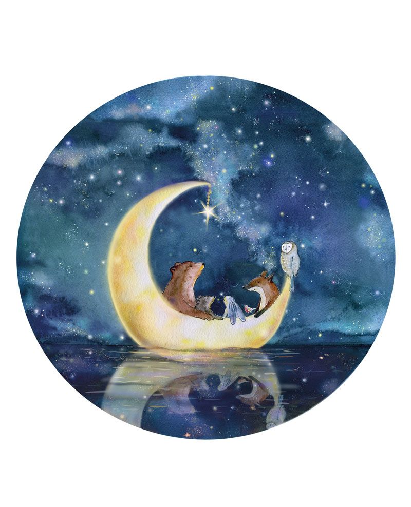 Moon Painting Wallpapers - Top Free Moon Painting Backgrounds ...