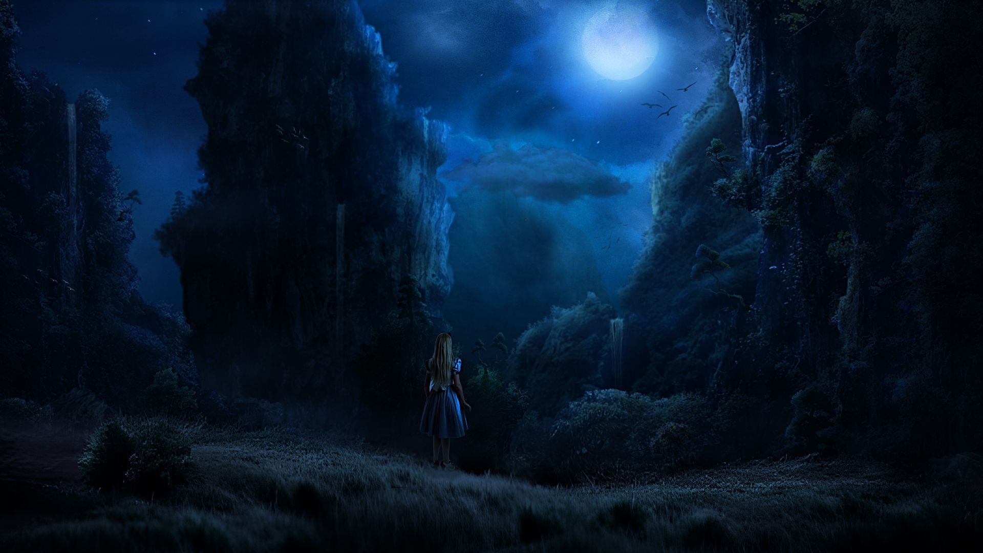 Moon Painting Wallpapers - Top Free Moon Painting Backgrounds ...