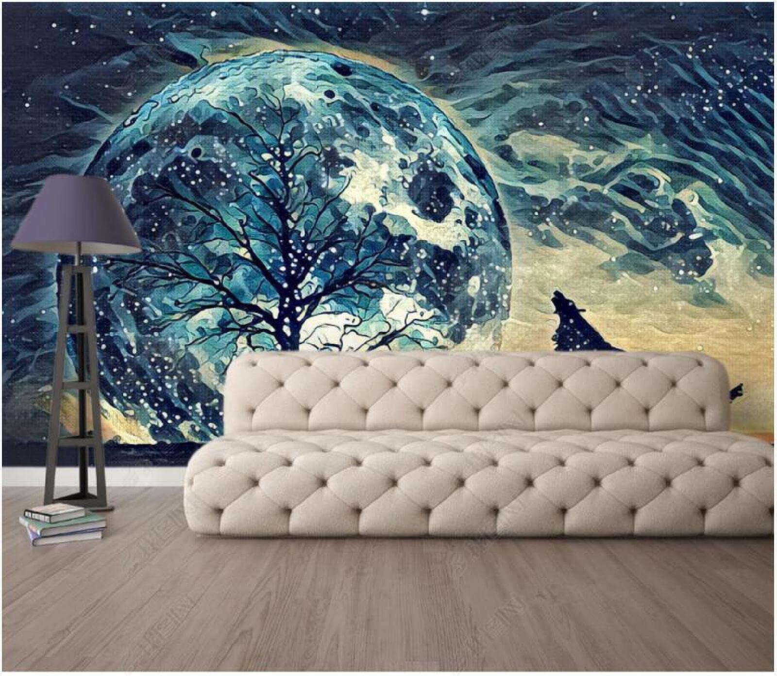 Moon Painting Wallpapers - Top Free Moon Painting Backgrounds ...