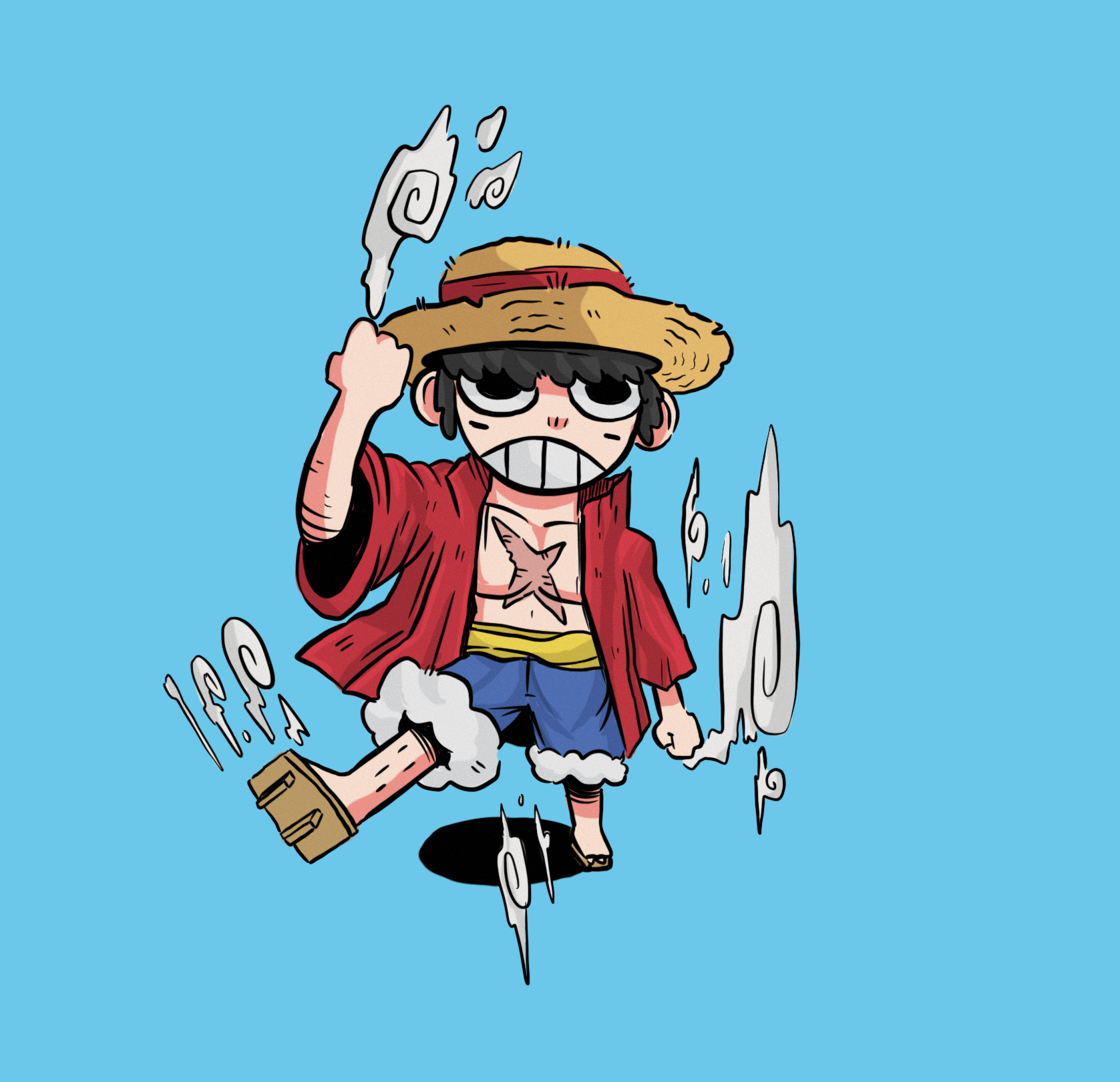 Little Luffy Wallpapers - Top Free Little Luffy Backgrounds ...