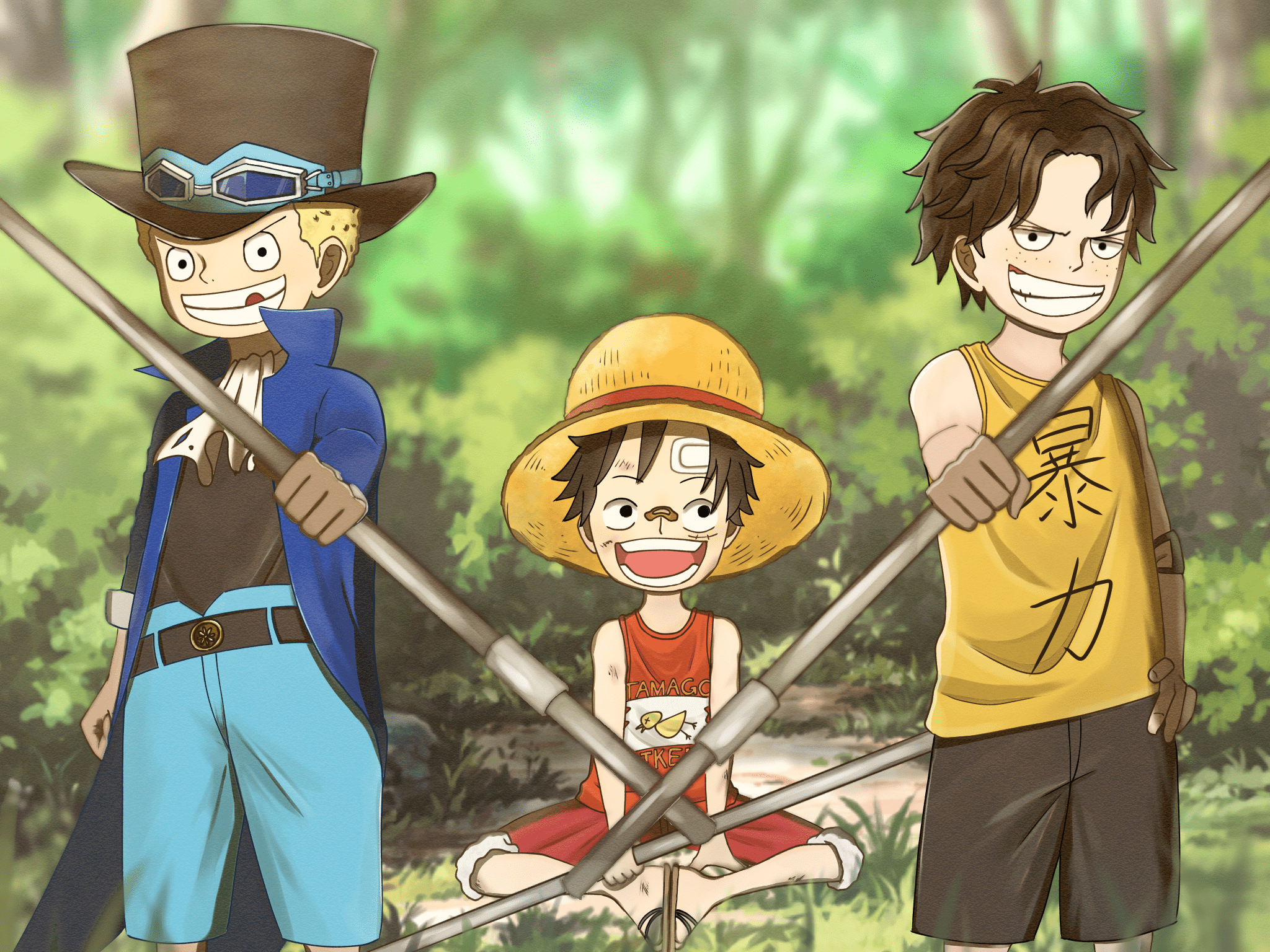 Little Luffy Wallpapers - Top Free Little Luffy Backgrounds ...