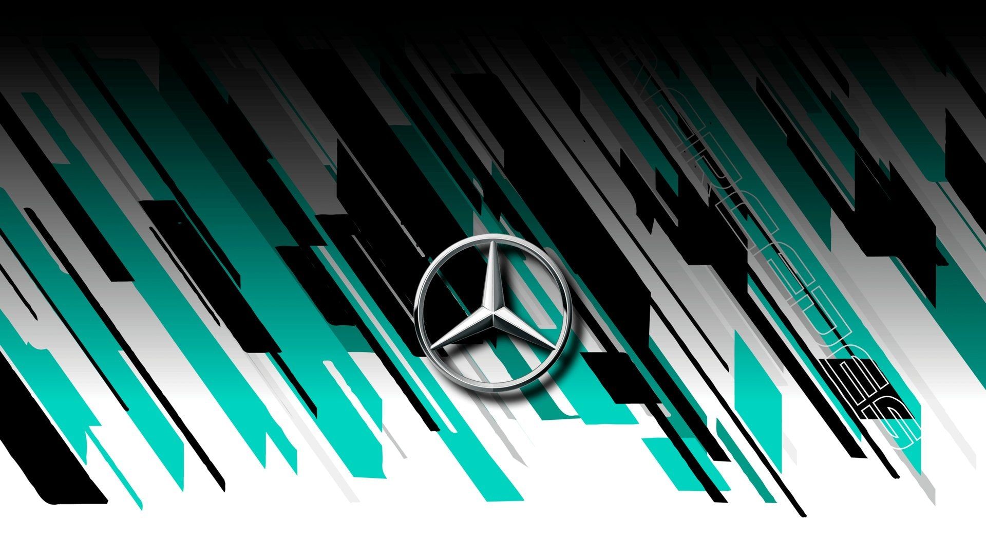 Mercedes F1 Logo Wallpapers - Top Free Mercedes F1 Logo Backgrounds ...
