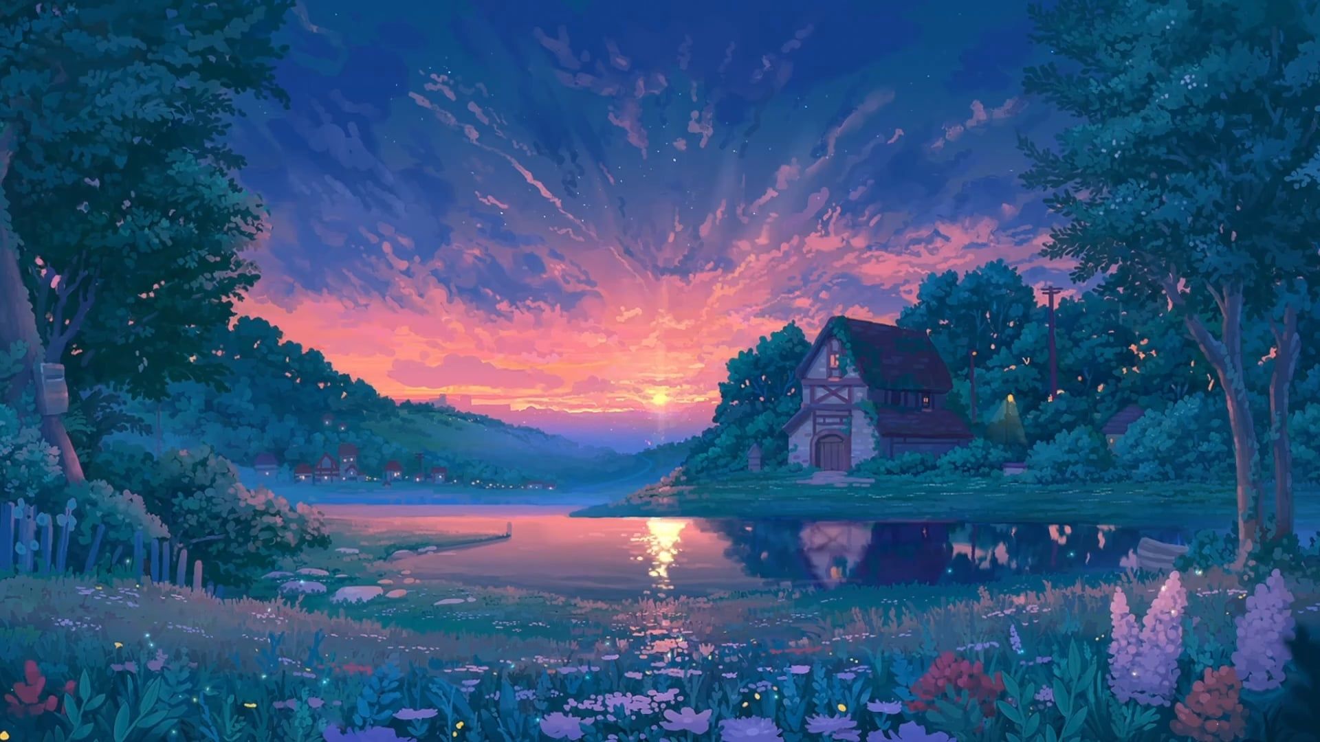 Nature Lofi Wallpapers - Top Free Nature Lofi Backgrounds - WallpaperAccess