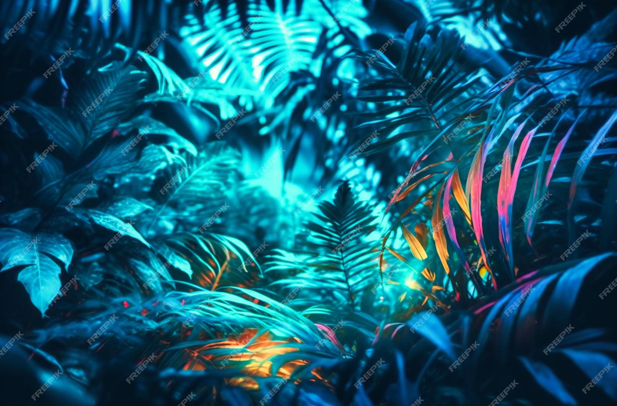 Neon Jungle Wallpapers - Top Free Neon Jungle Backgrounds - WallpaperAccess