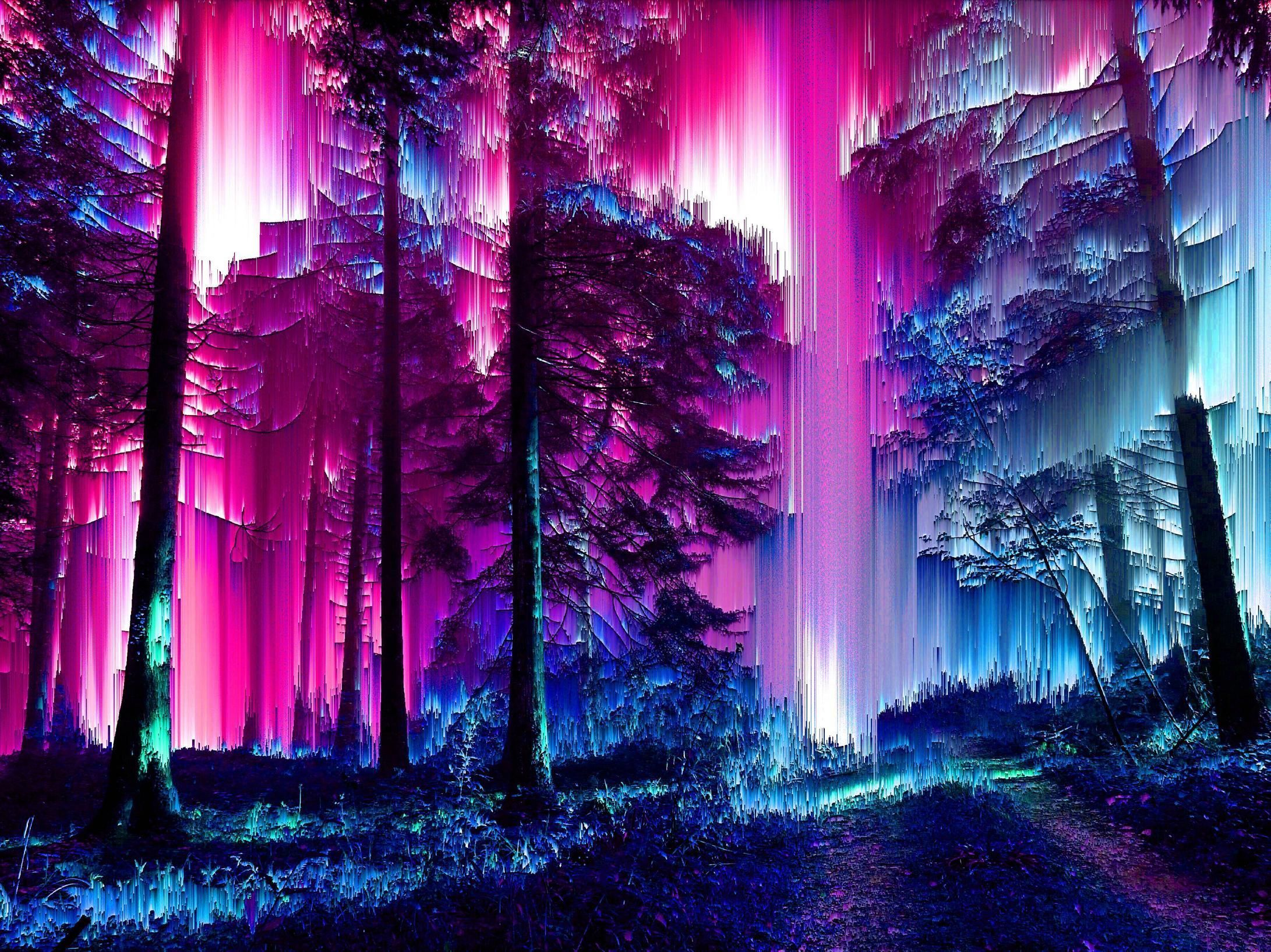 Neon Forest Wallpapers - Top Free Neon Forest Backgrounds - WallpaperAccess