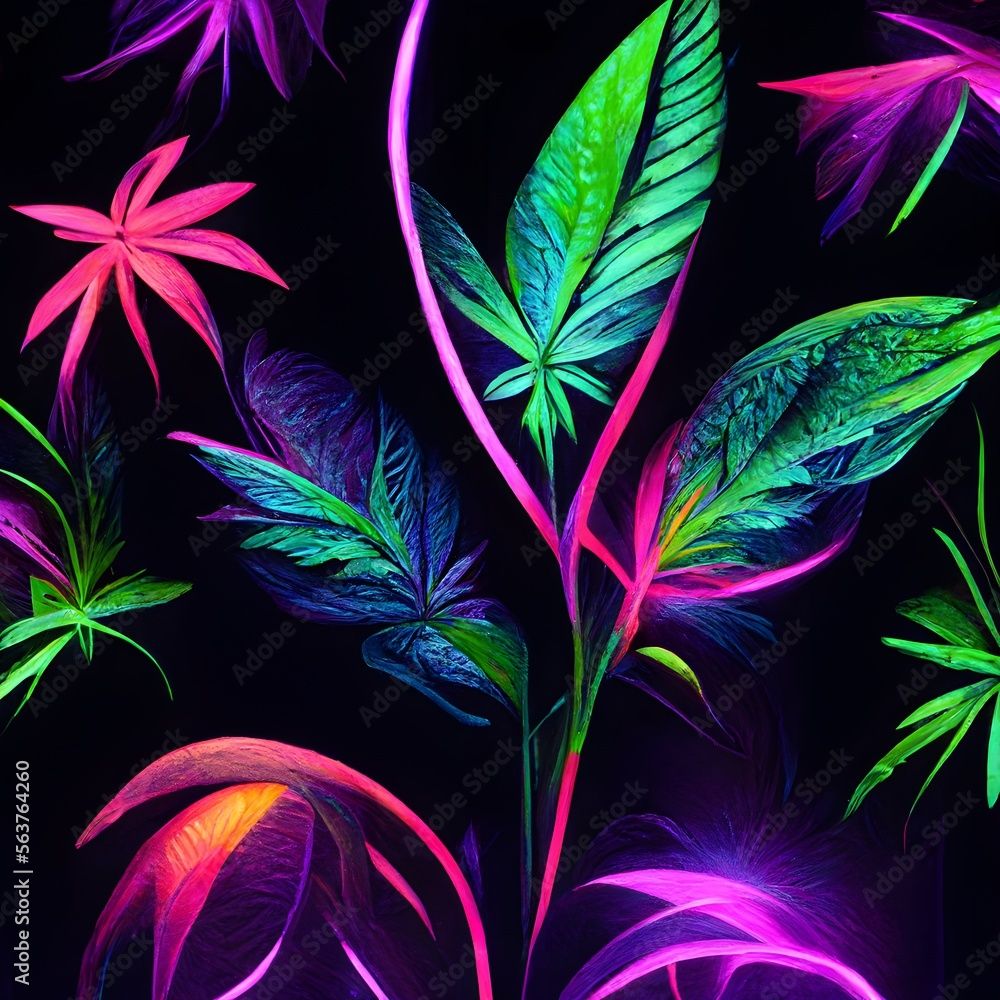 Neon Jungle Wallpapers - Top Free Neon Jungle Backgrounds - WallpaperAccess