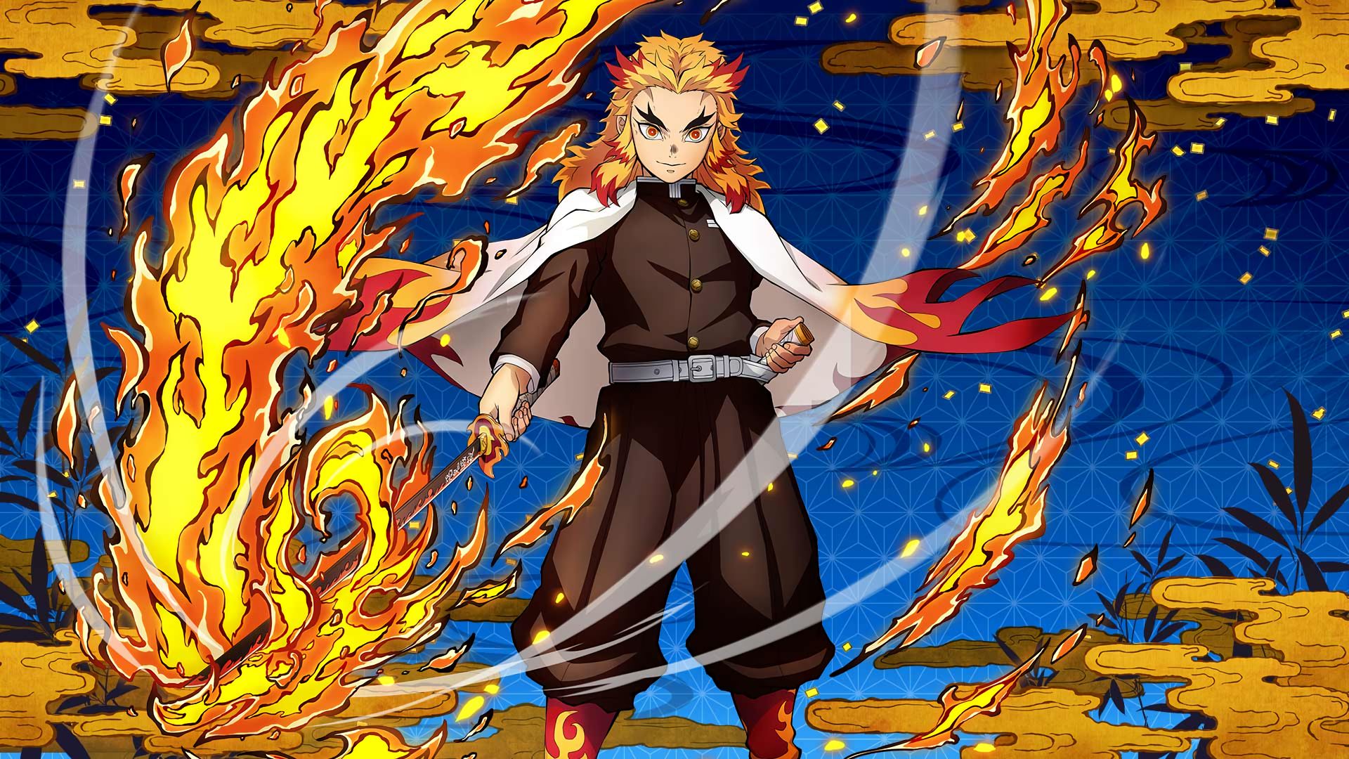 Kyojuro Rengoku Kimetsu No Yaiba Wallpapers - Top Free Kyojuro Rengoku ...