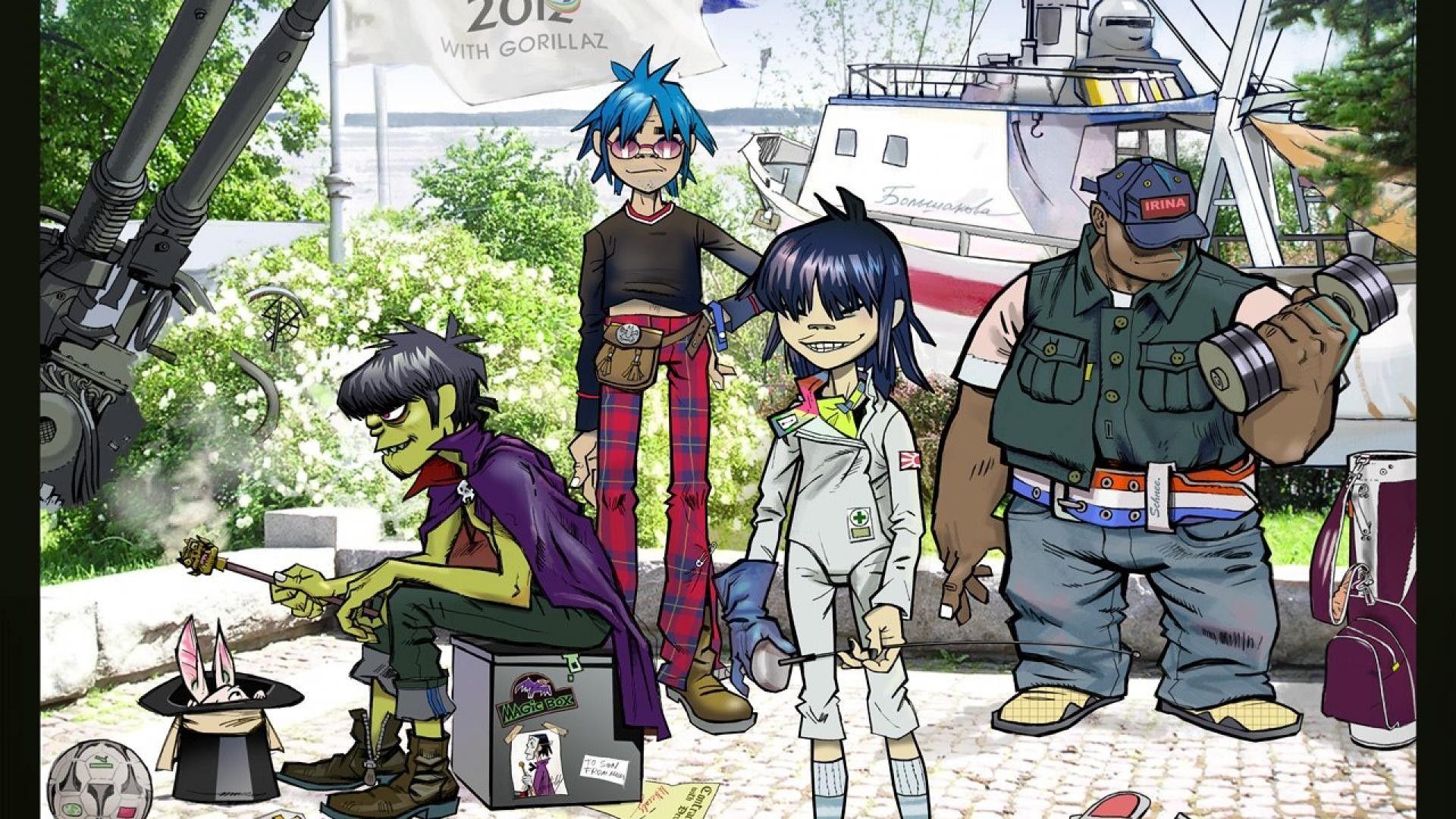 Gorillaz Desktop Wallpapers - Top Free Gorillaz Desktop Backgrounds - WallpaperAccess