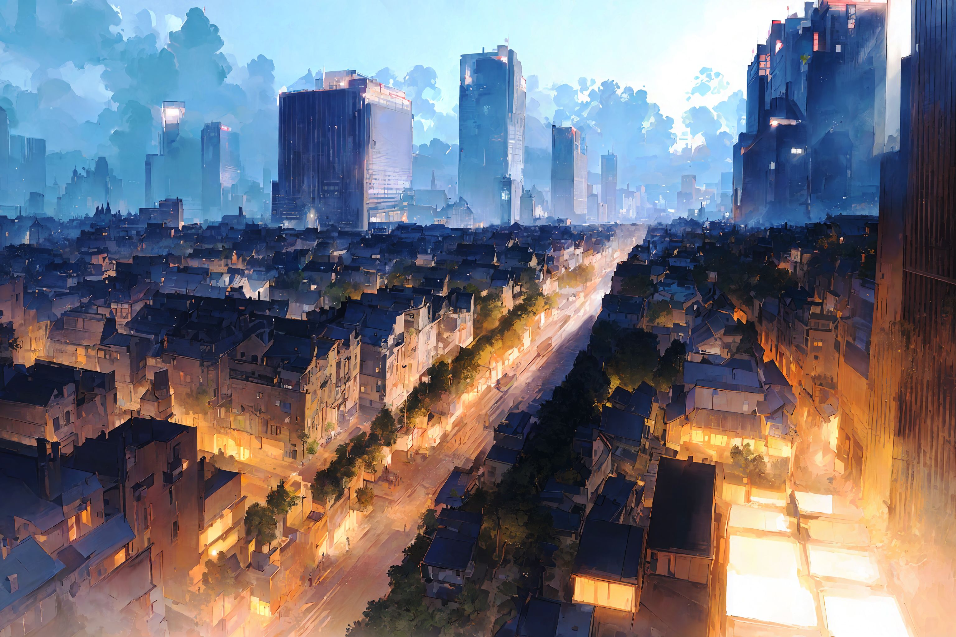 Ultrawide City Wallpapers - Top Free Ultrawide City Backgrounds ...