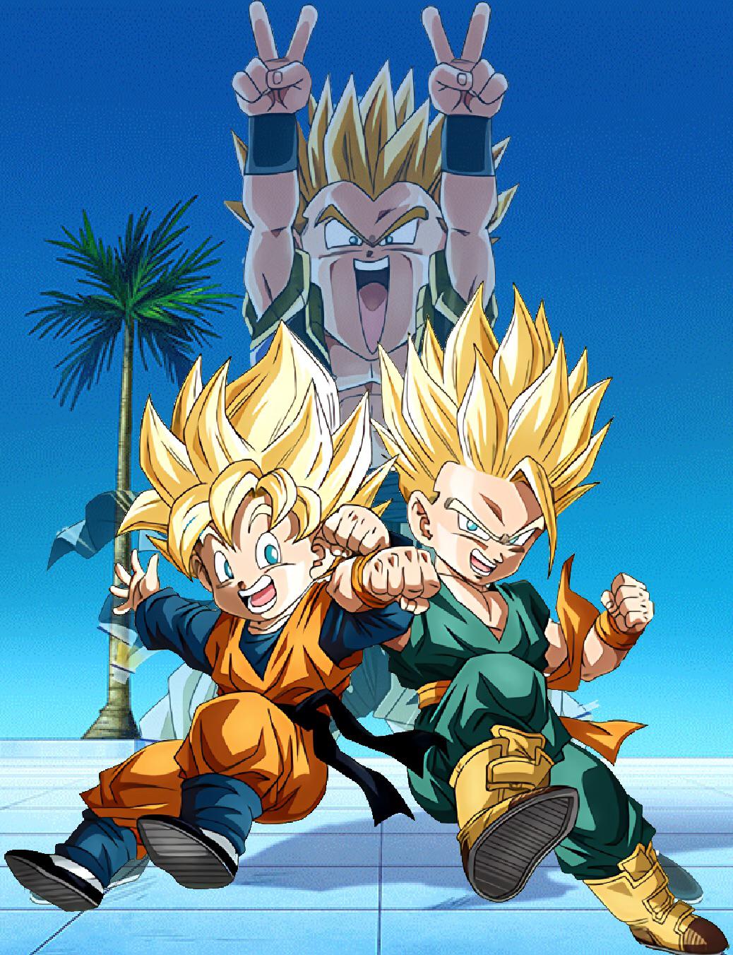 Goten and Trunks Wallpapers - Top Free Goten and Trunks Backgrounds ...