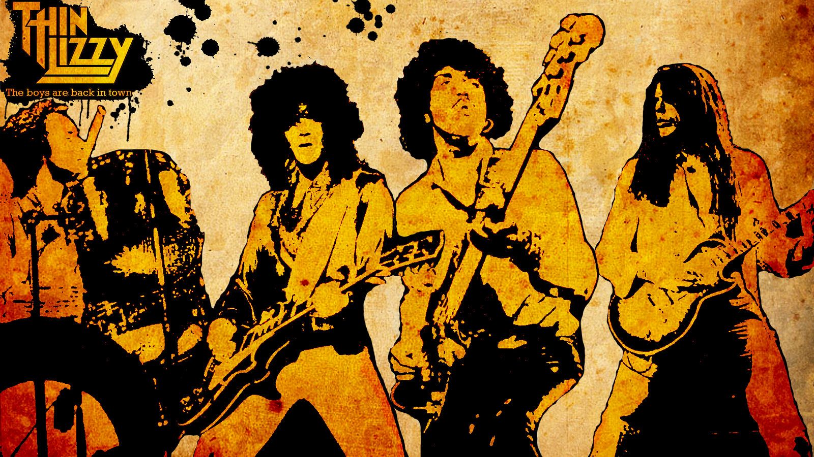 Thin Lizzy Wallpapers - Top Free Thin Lizzy Backgrounds - WallpaperAccess
