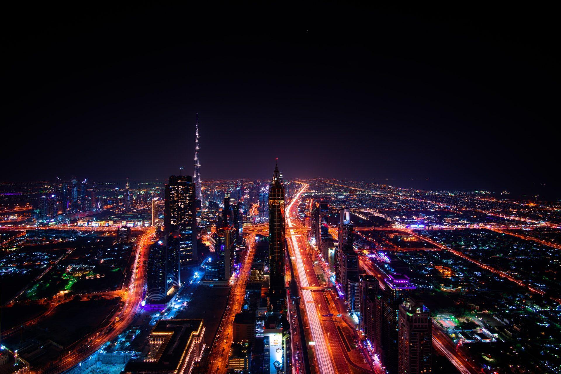 Dubai Night Wallpapers - Top Free Dubai Night Backgrounds - WallpaperAccess