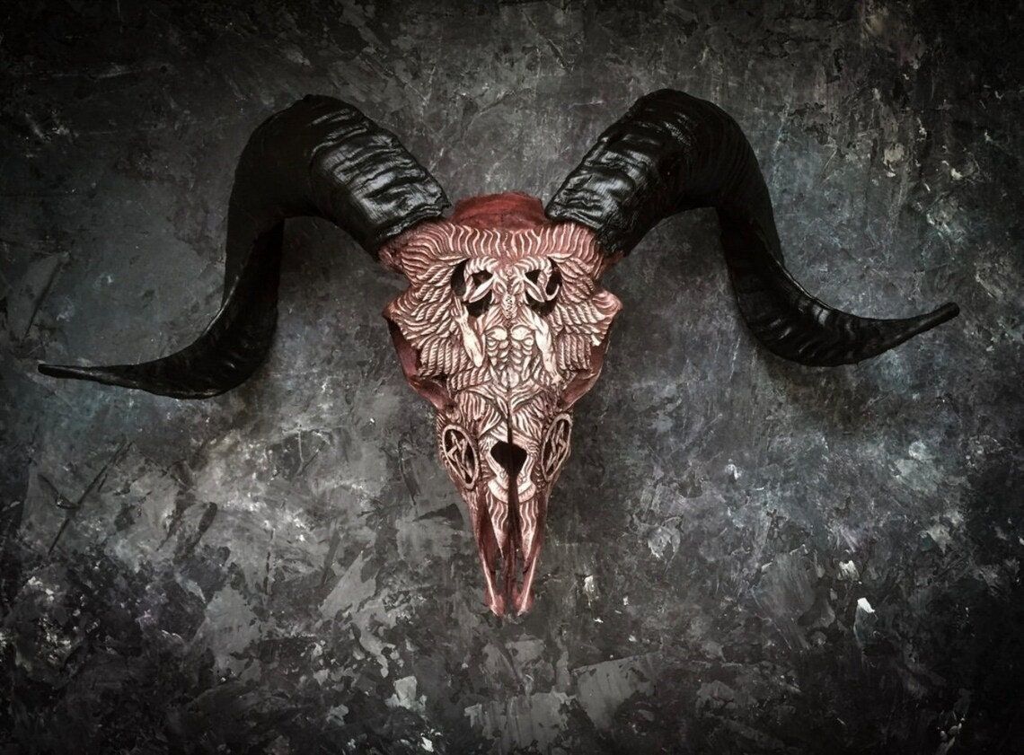 Goat Skull Wallpapers - Top Free Goat Skull Backgrounds - WallpaperAccess