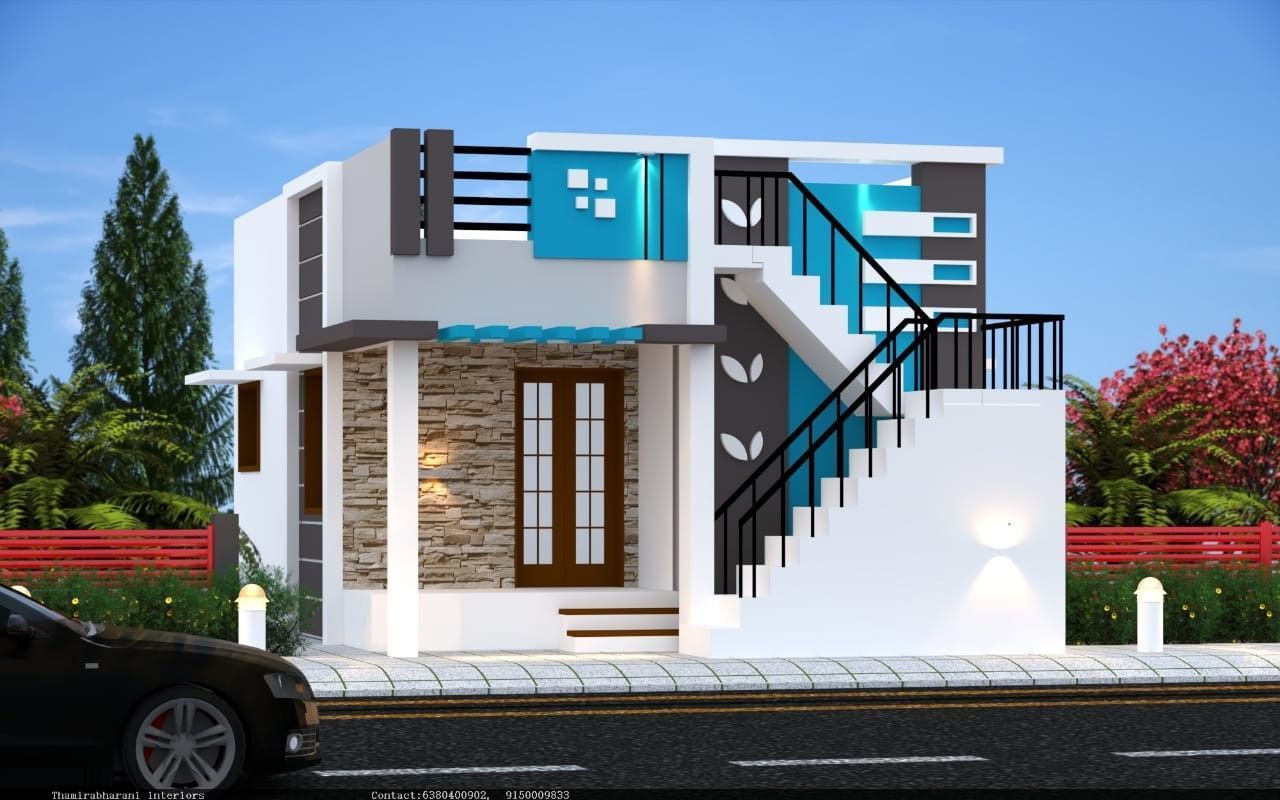 Ground Floor Luxury Elevation Design Wallpapers - Top Free Ground Floor ...