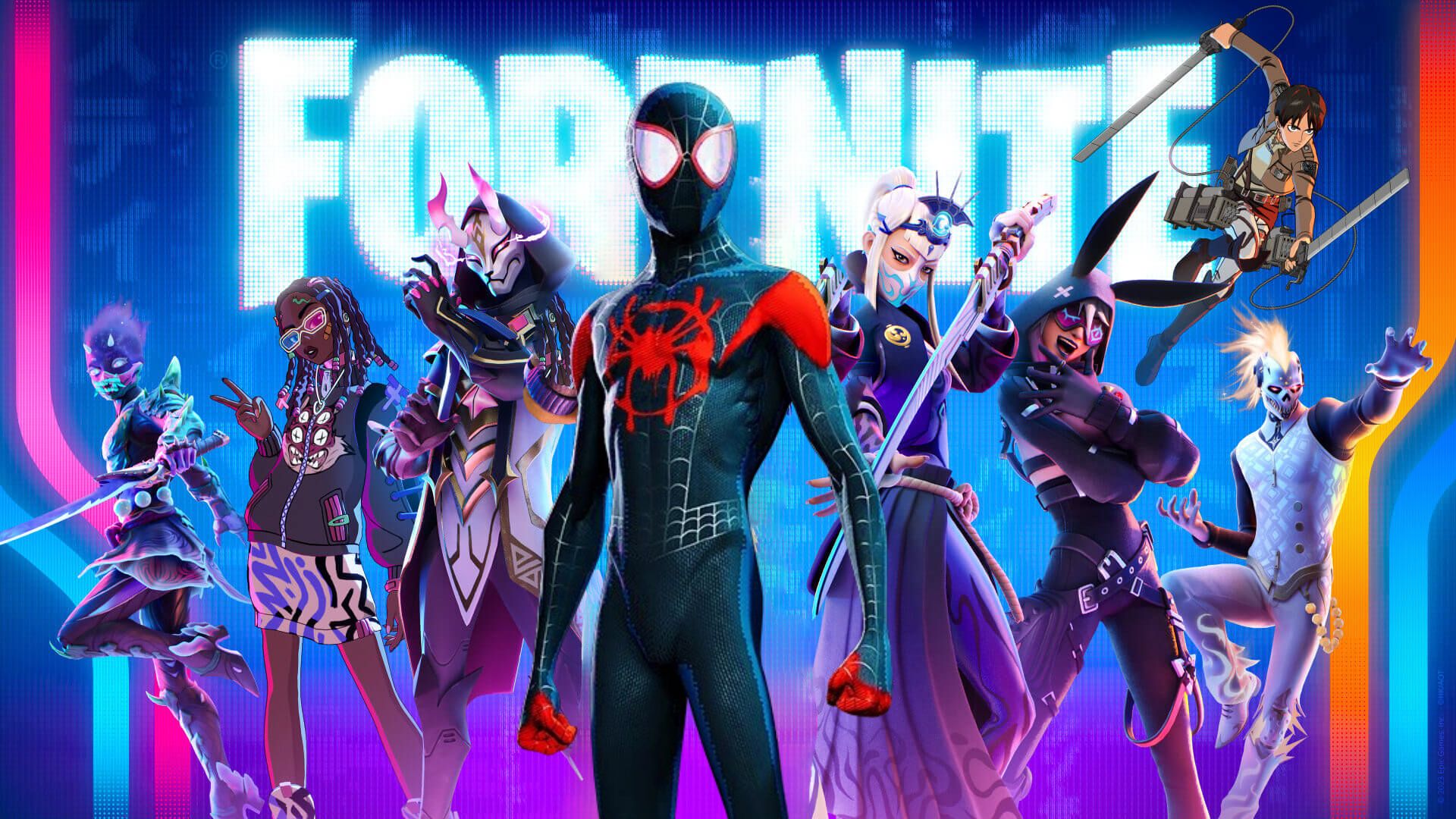 Fortnite Spider Man Wallpapers - Top Free Fortnite Spider Man Backgrounds - WallpaperAccess
