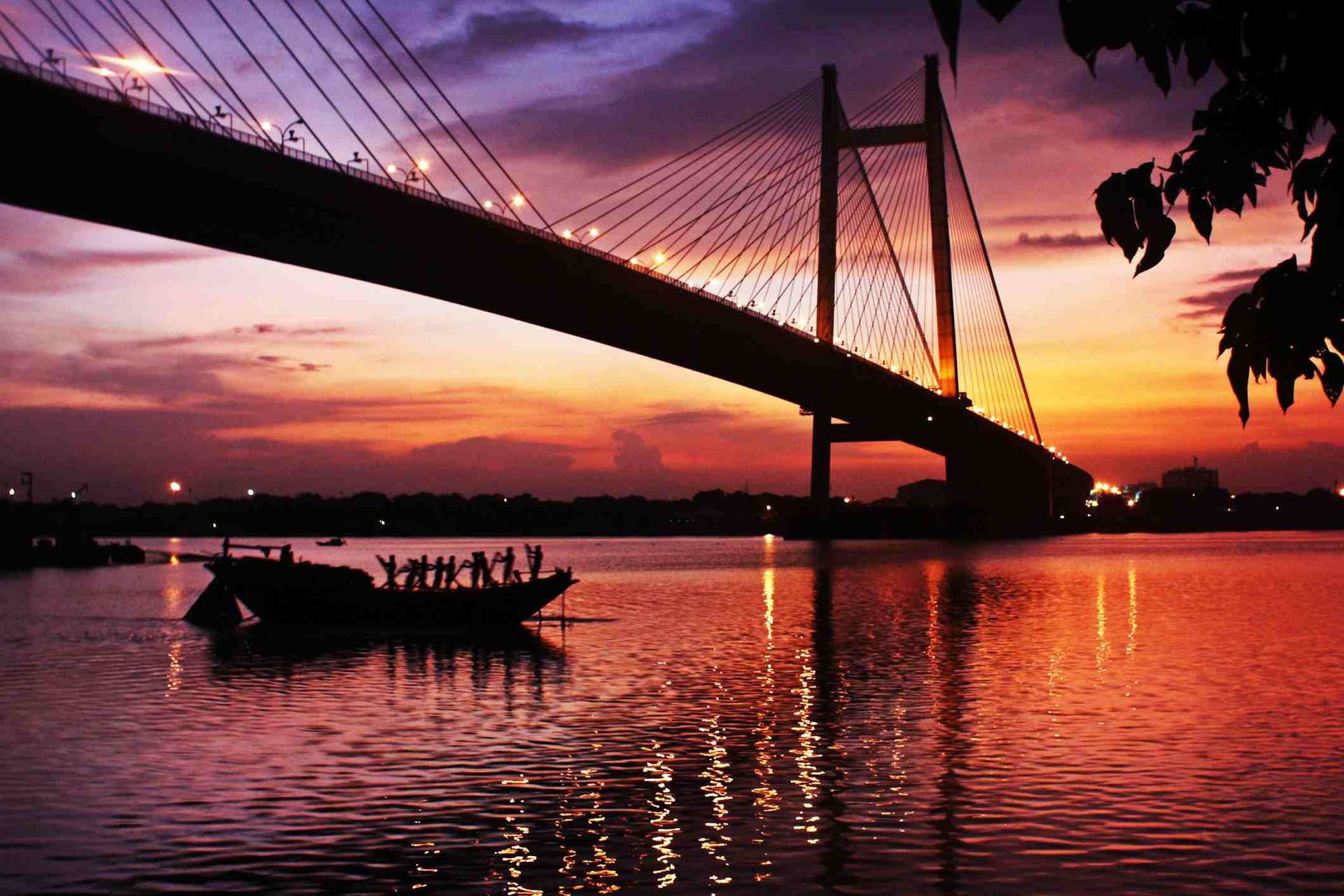 Howrah Bridge Wallpapers - Top Free Howrah Bridge Backgrounds ...