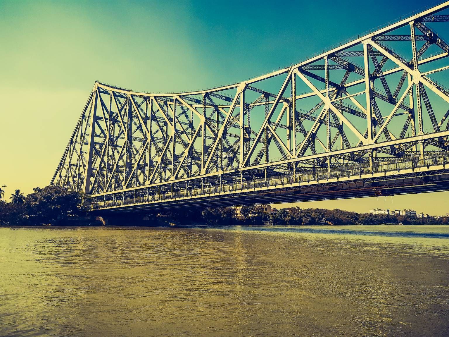 Howrah Bridge Wallpapers - Top Free Howrah Bridge Backgrounds ...