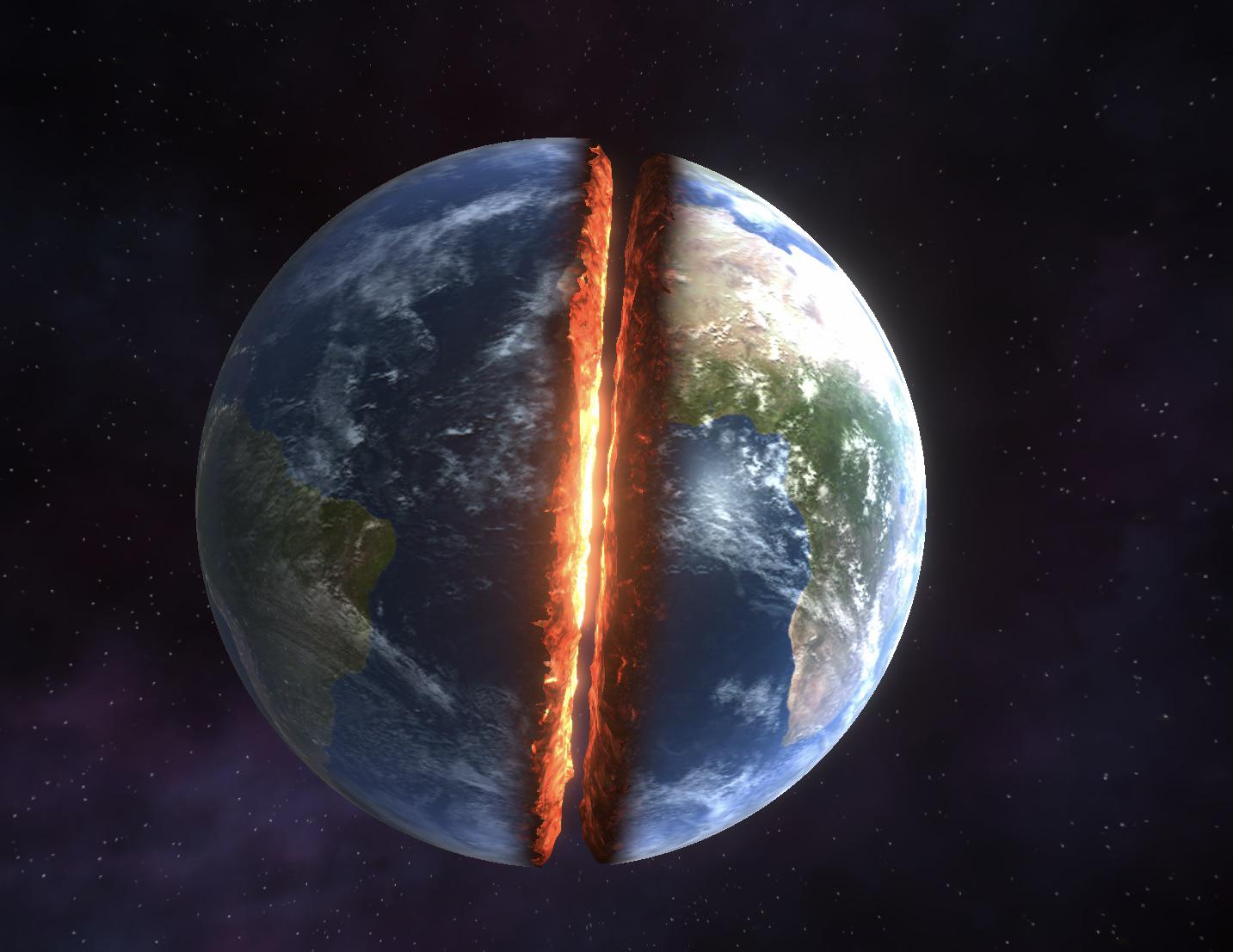 Half Planet Wallpapers - Top Free Half Planet Backgrounds - WallpaperAccess