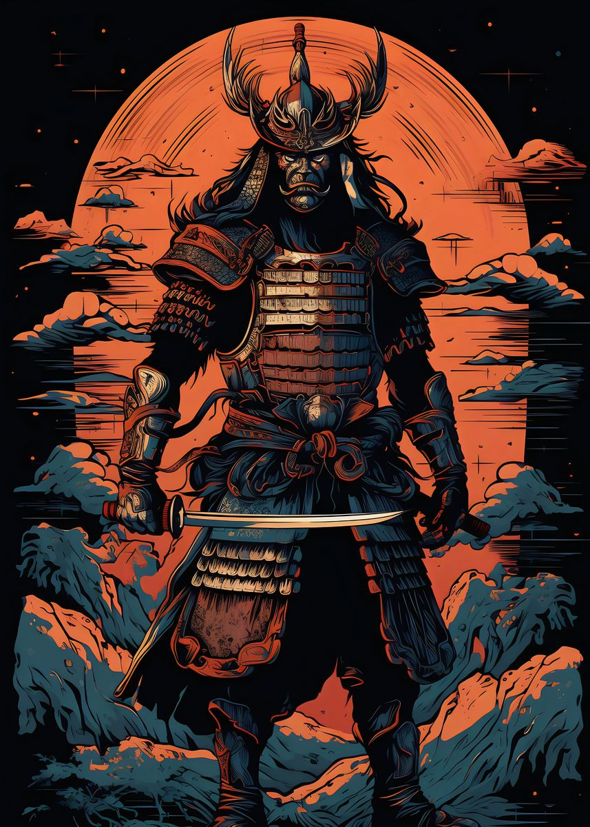 Samurai Portrait Wallpapers - Top Free Samurai Portrait Backgrounds ...