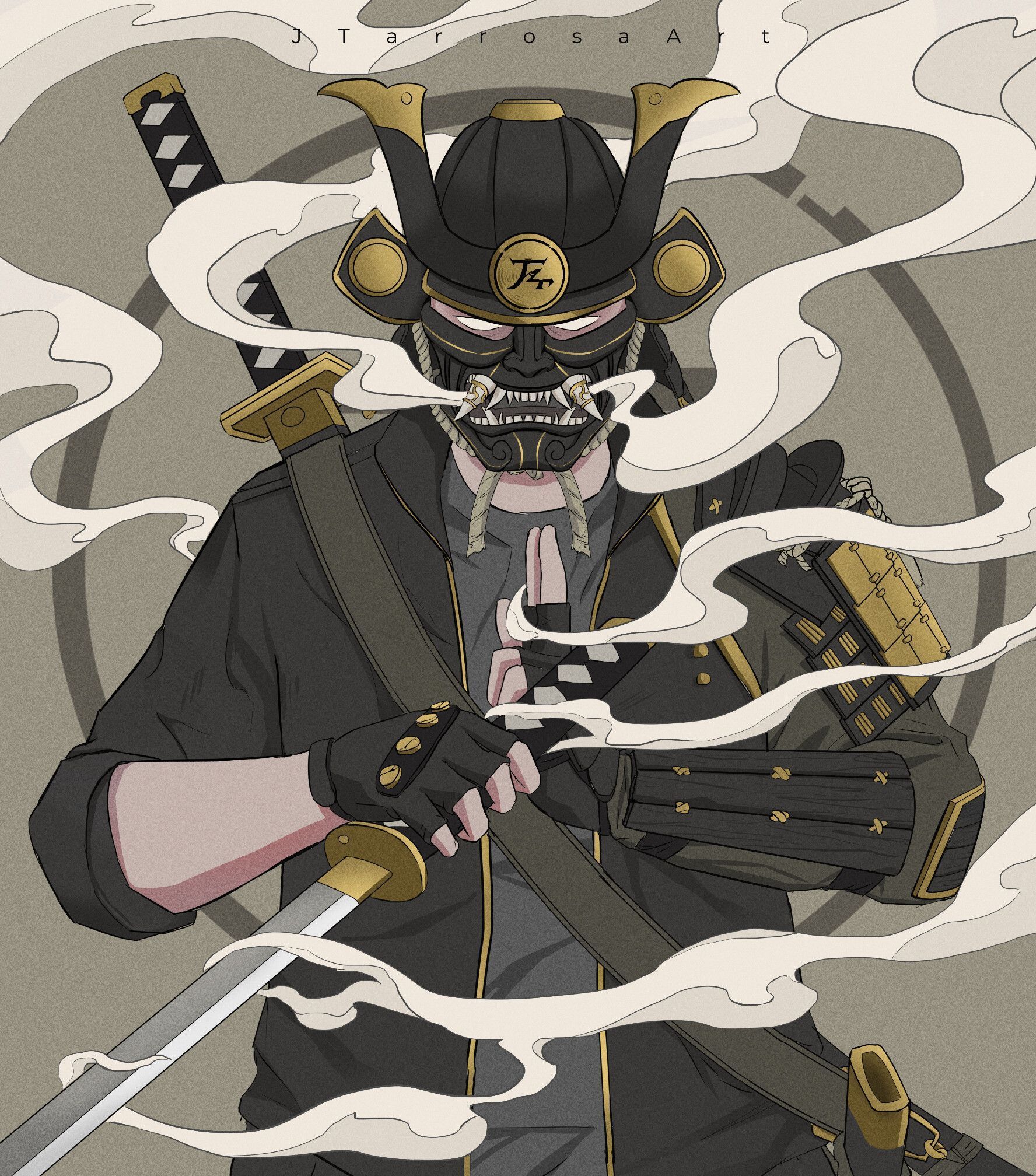 Samurai Portrait Wallpapers - Top Free Samurai Portrait Backgrounds ...