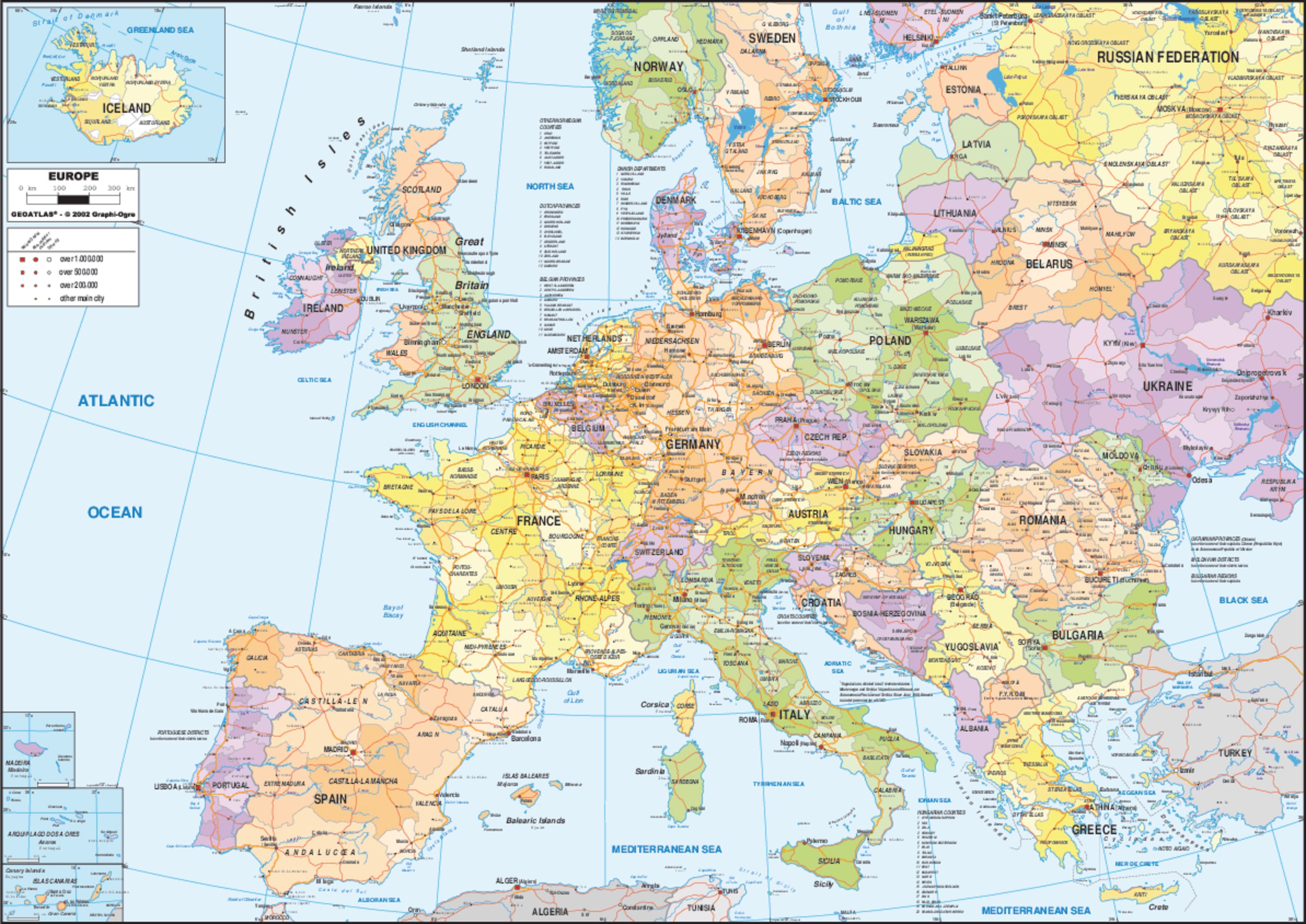 Map of Europe Wallpapers - Top Free Map of Europe Backgrounds ...